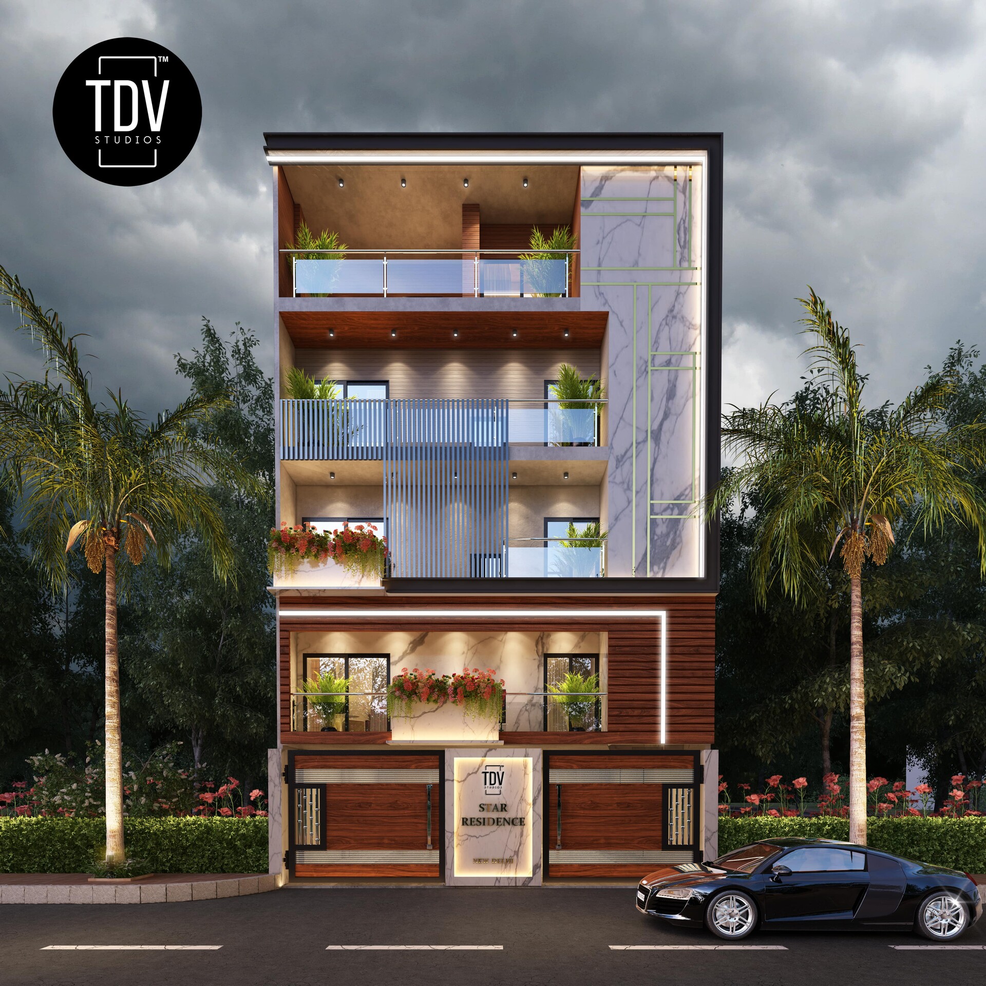 ArtStation - 3D Elevation Exterior Render