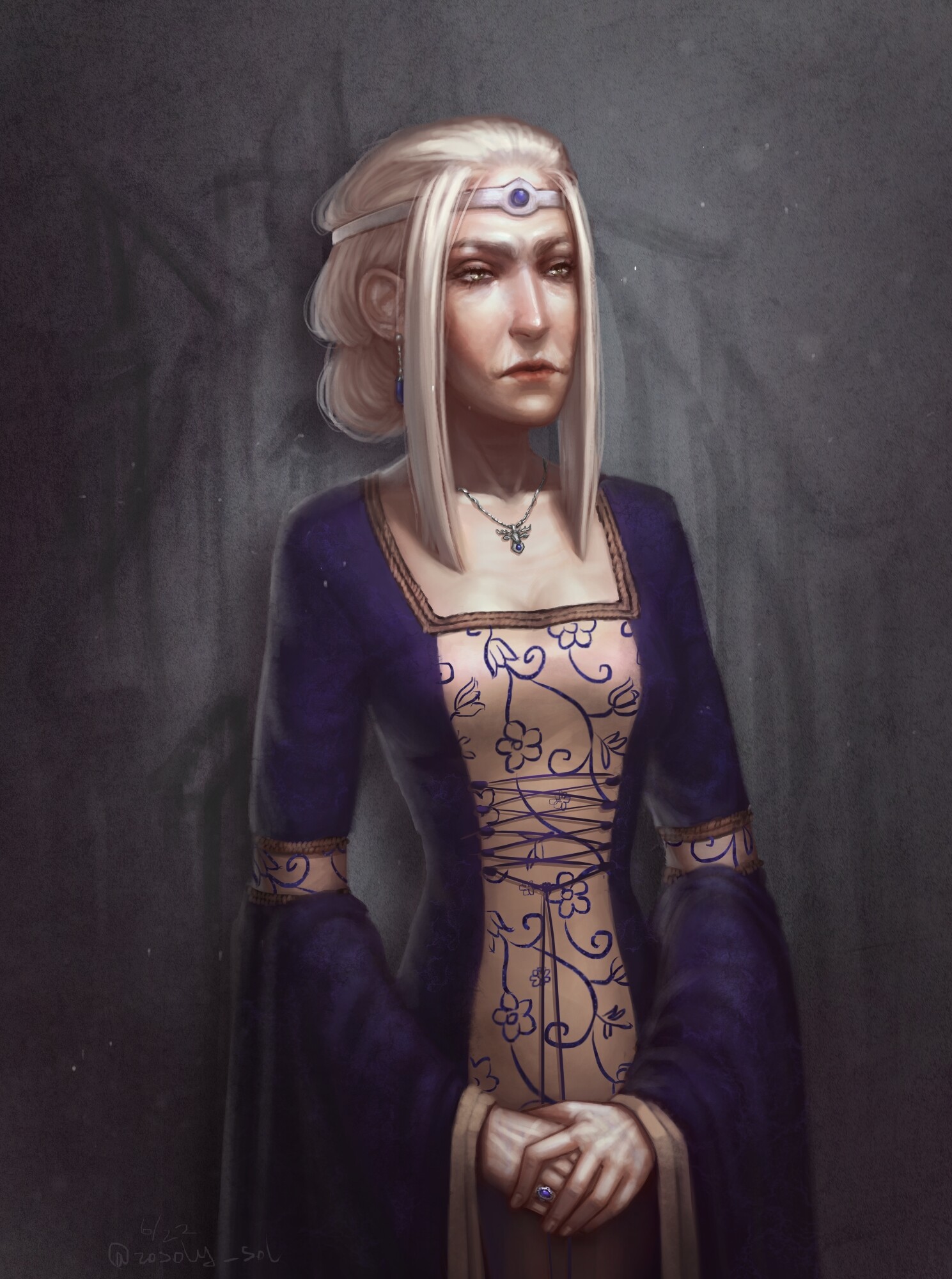 ArtStation - Queen Rhionna