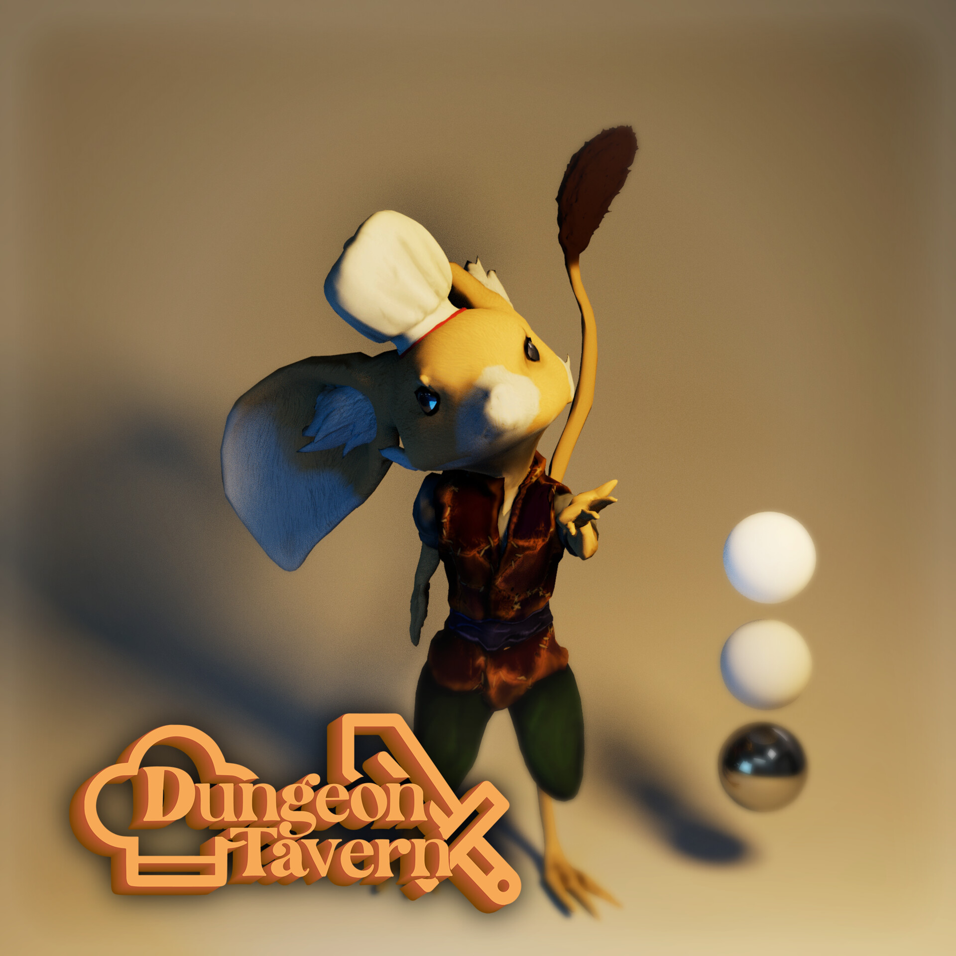 ArtStation - Dungeon Tavern Gamecharacter