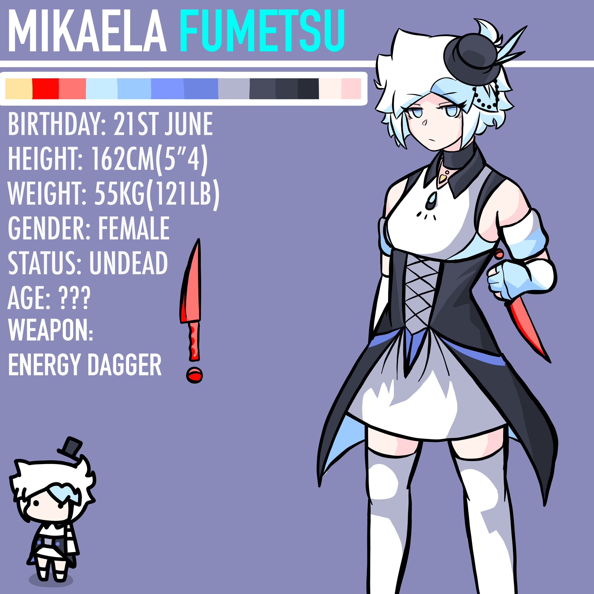 ArtStation - Mikaela (Character Design & Drawings)