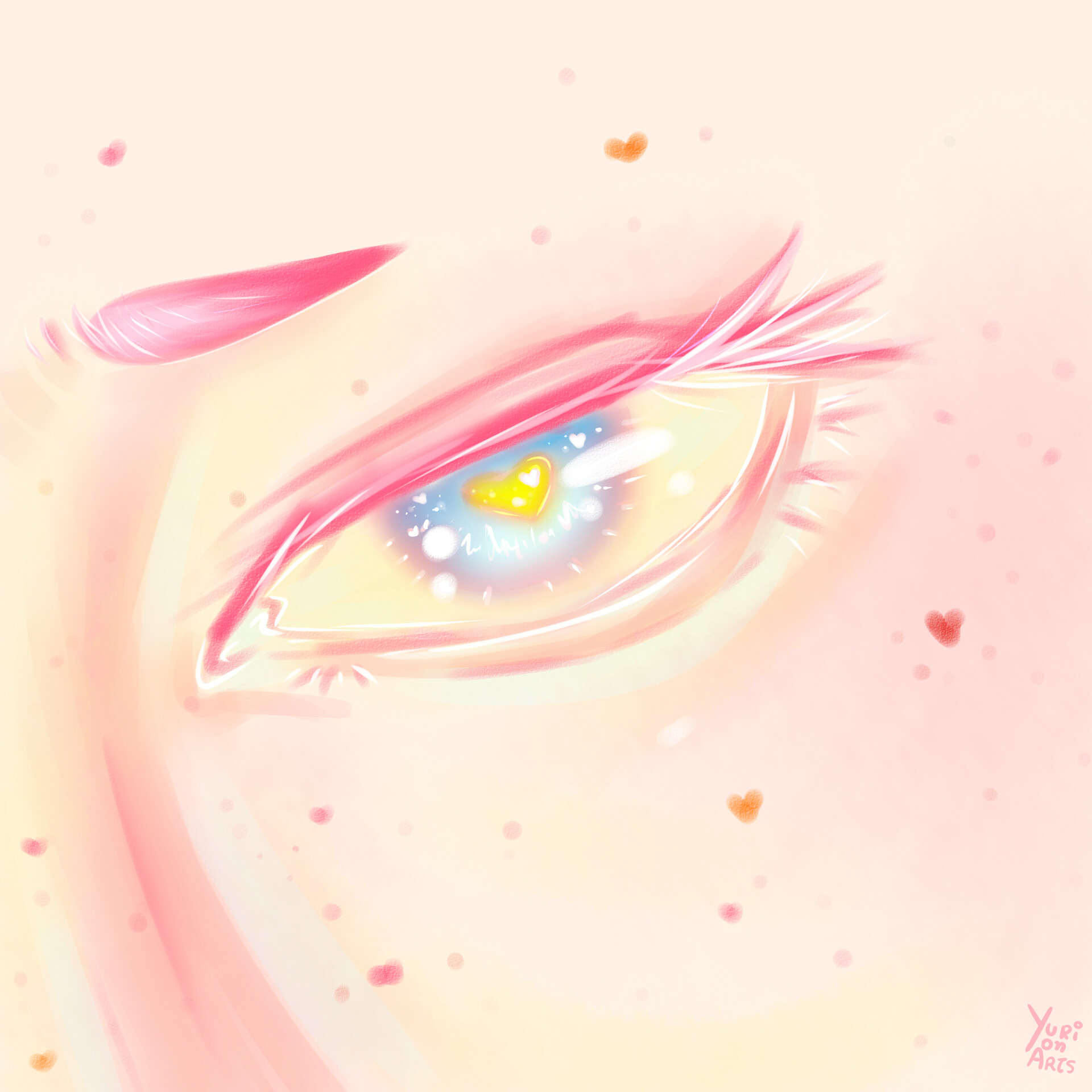 ArtStation - Soft Cute Eye