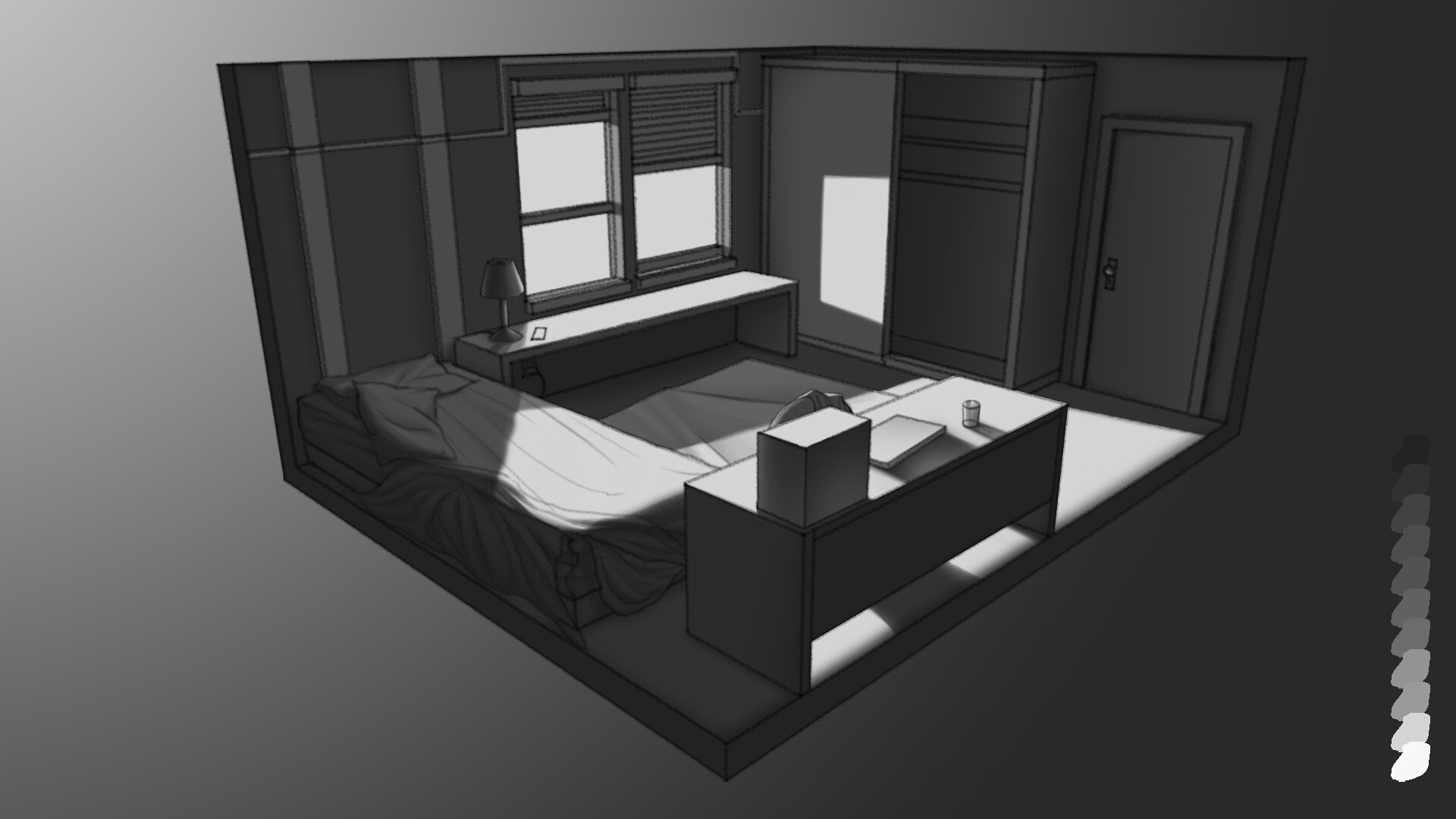 ArtStation - Spider Bedroom