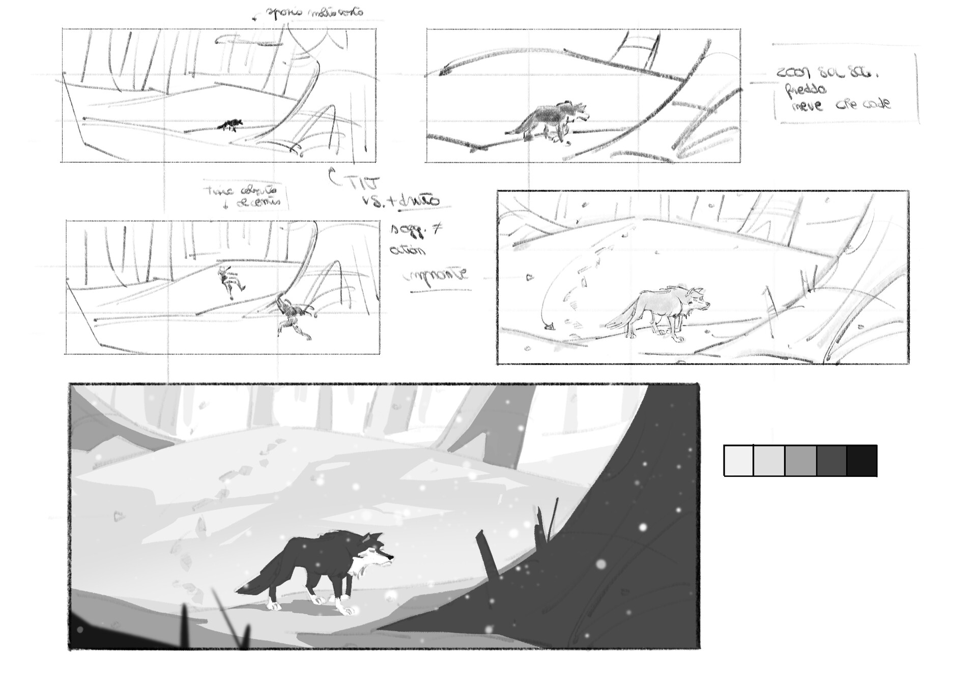 ArtStation - Composition studies