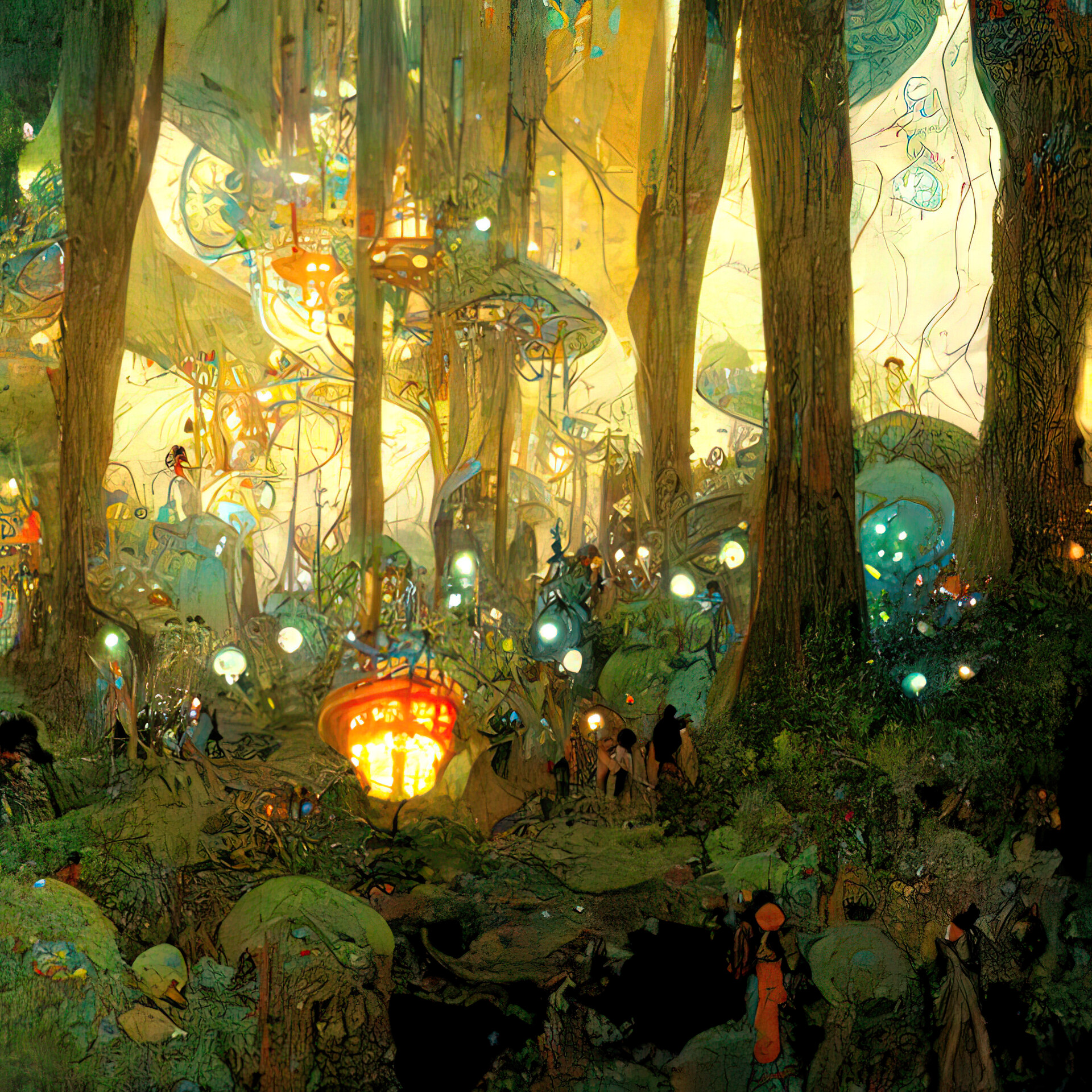 ArtStation - The Enchanted Forest