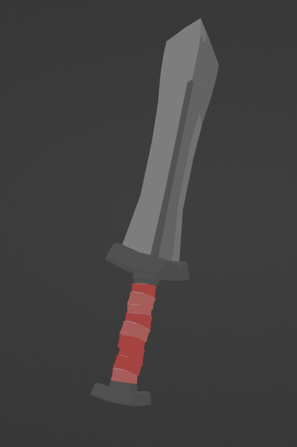 ArtStation - Devil sword in cell shading