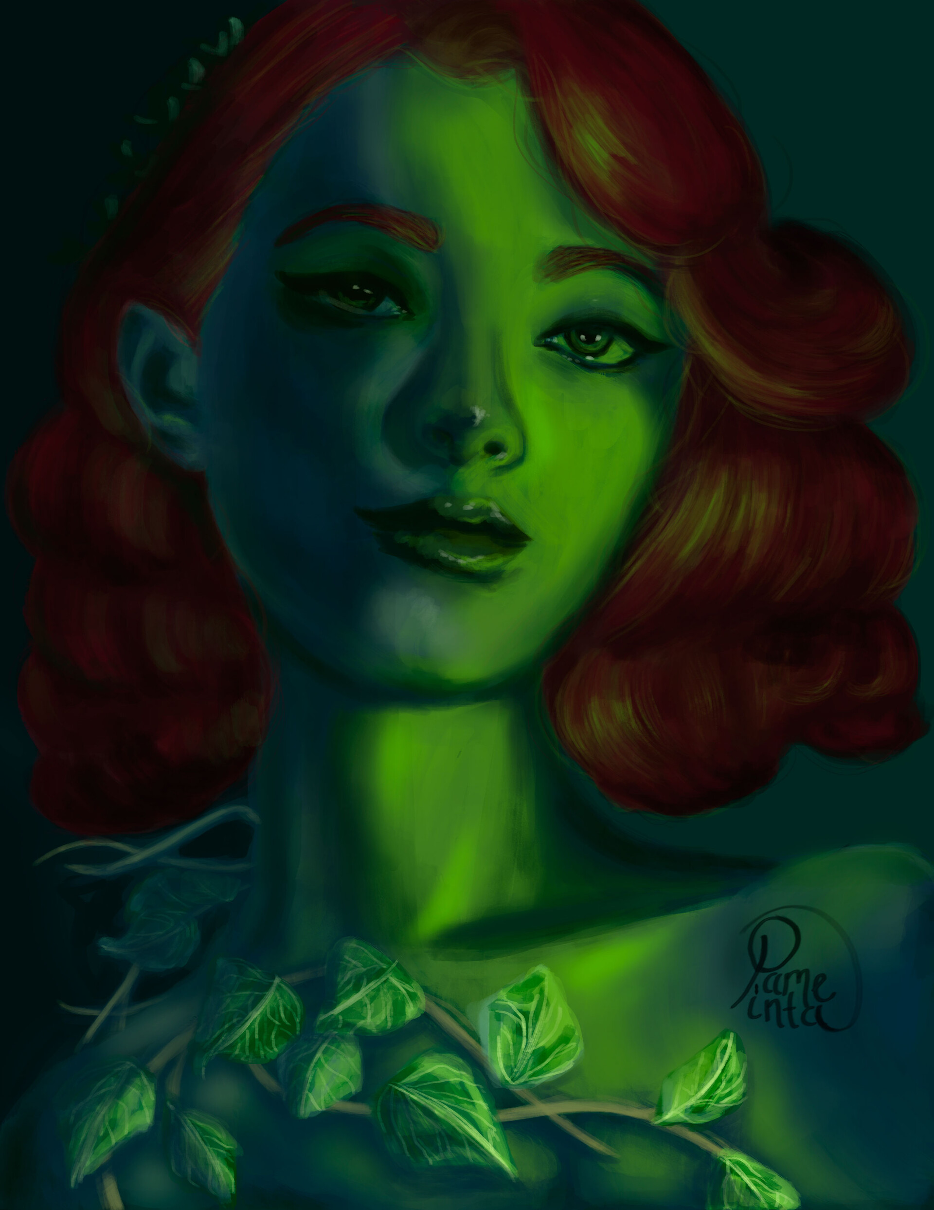 ArtStation - Poison Ivy Fan art