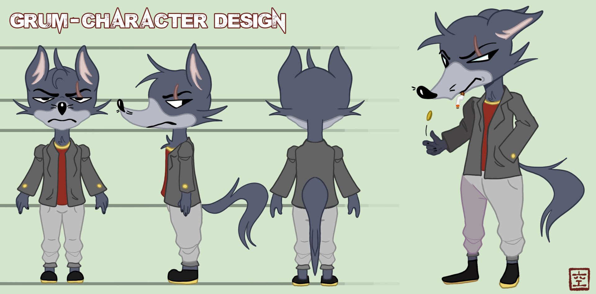 ArtStation - Grum Character Concept