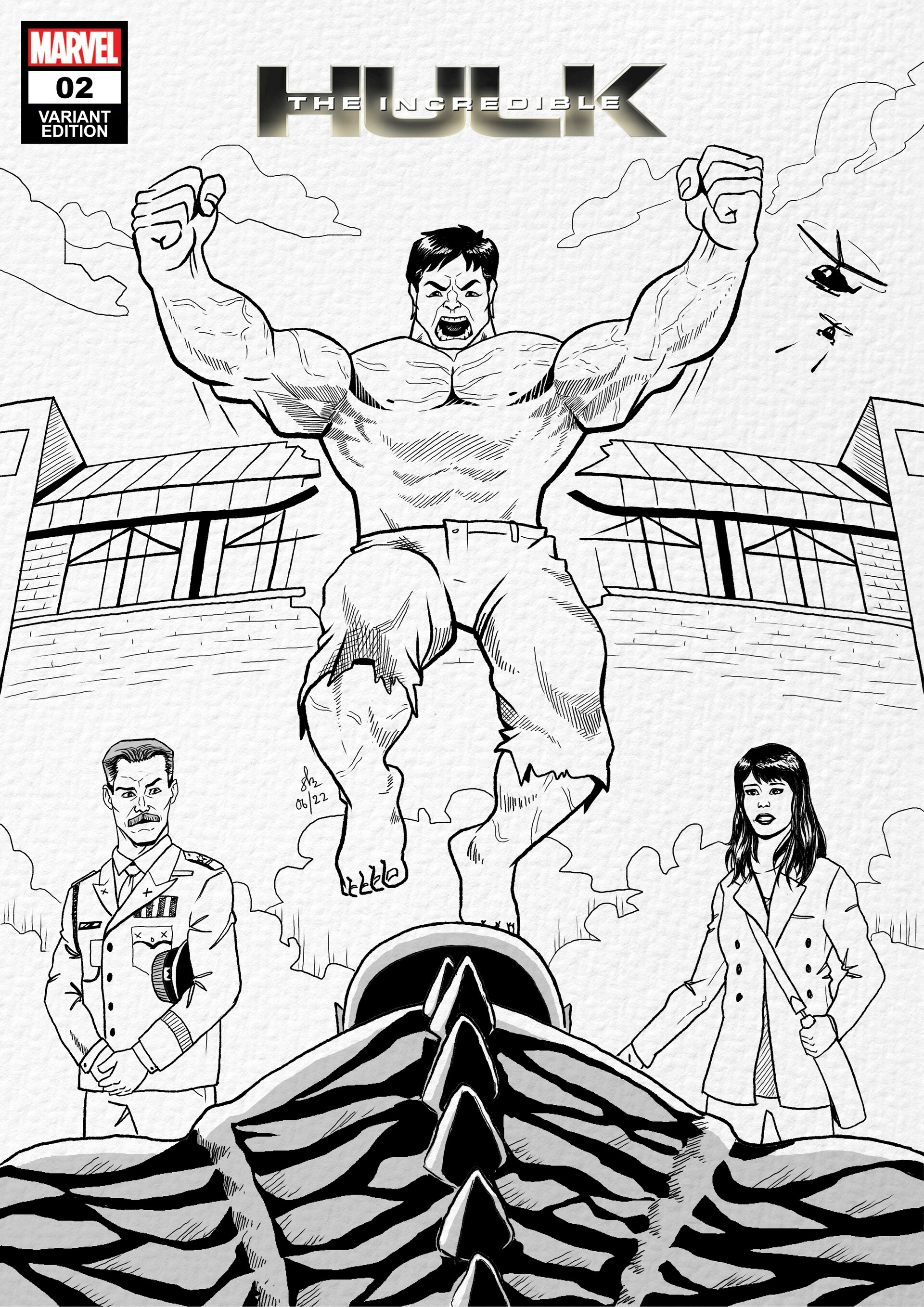 The Incredible Hulk 2008 Coloring Pages