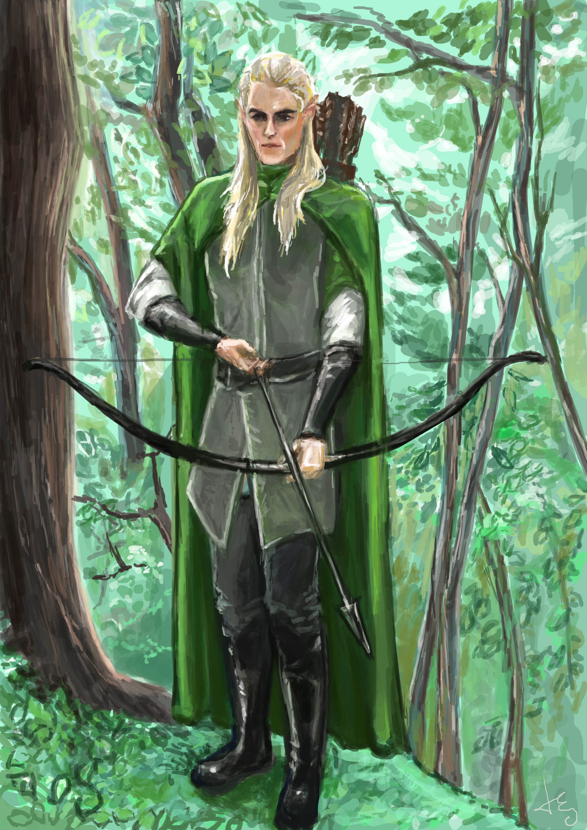 ArtStation - Legolas