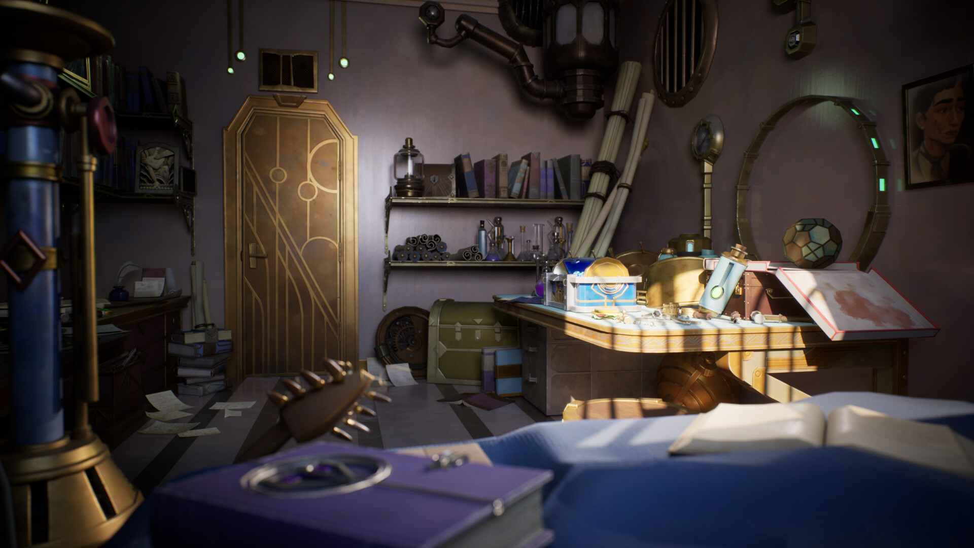 ArtStation - Jayce' Room - An ARCANE FanArt