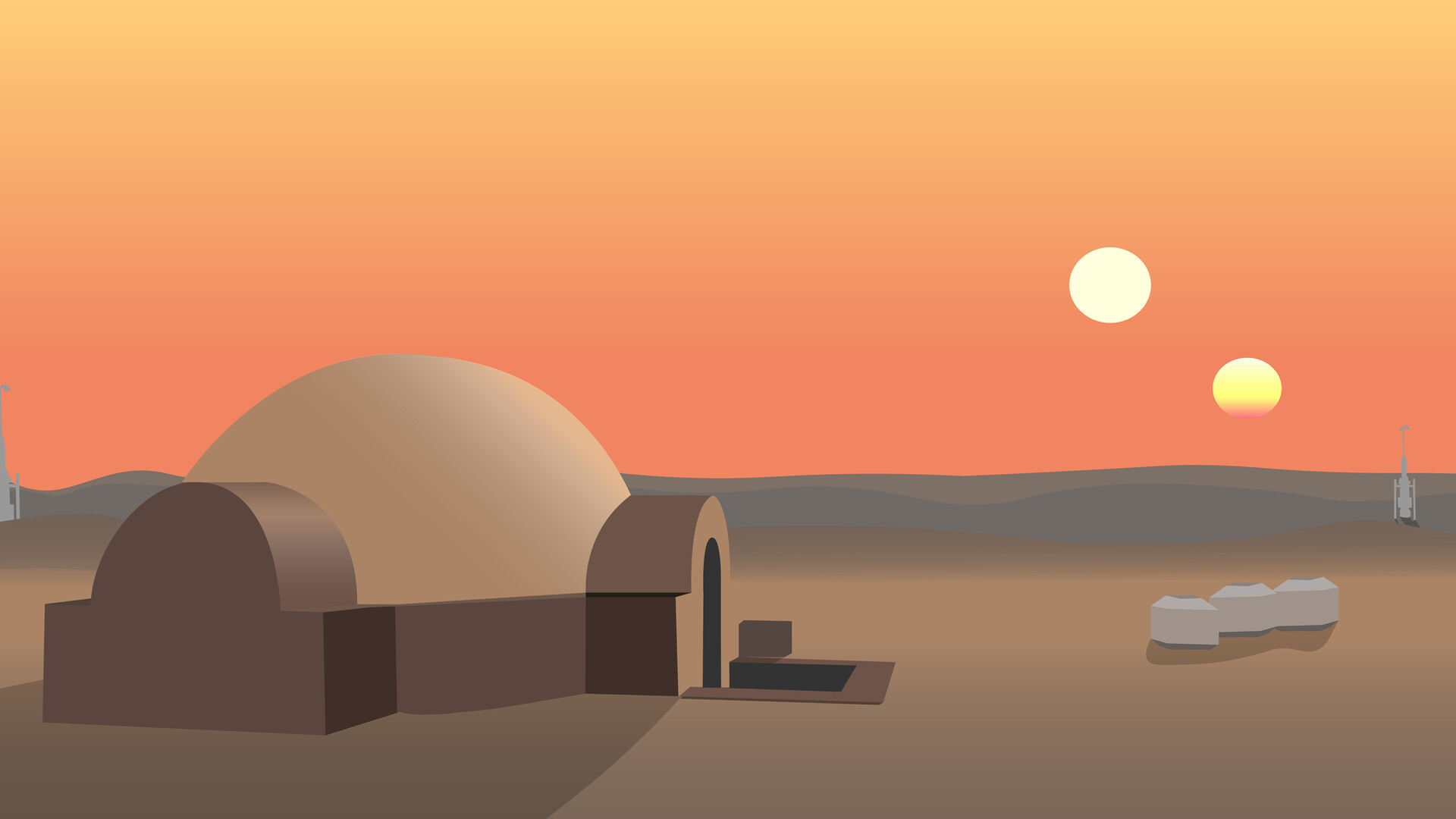 ArtStation - Tatooine Dune Sea