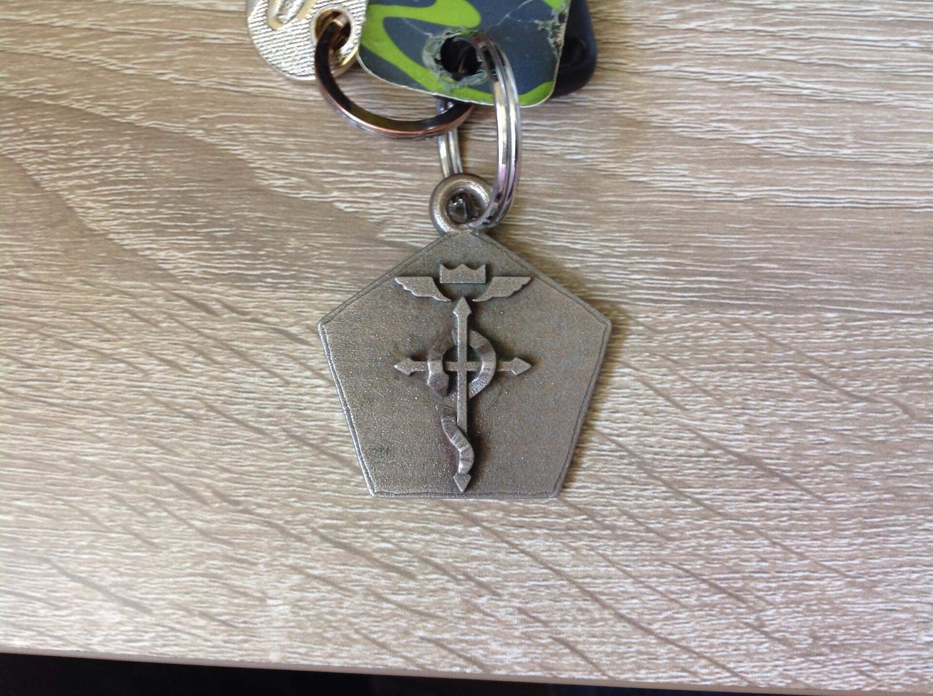Oliver Cole - 3D printed Full Metal Alchemist keychain (2015)