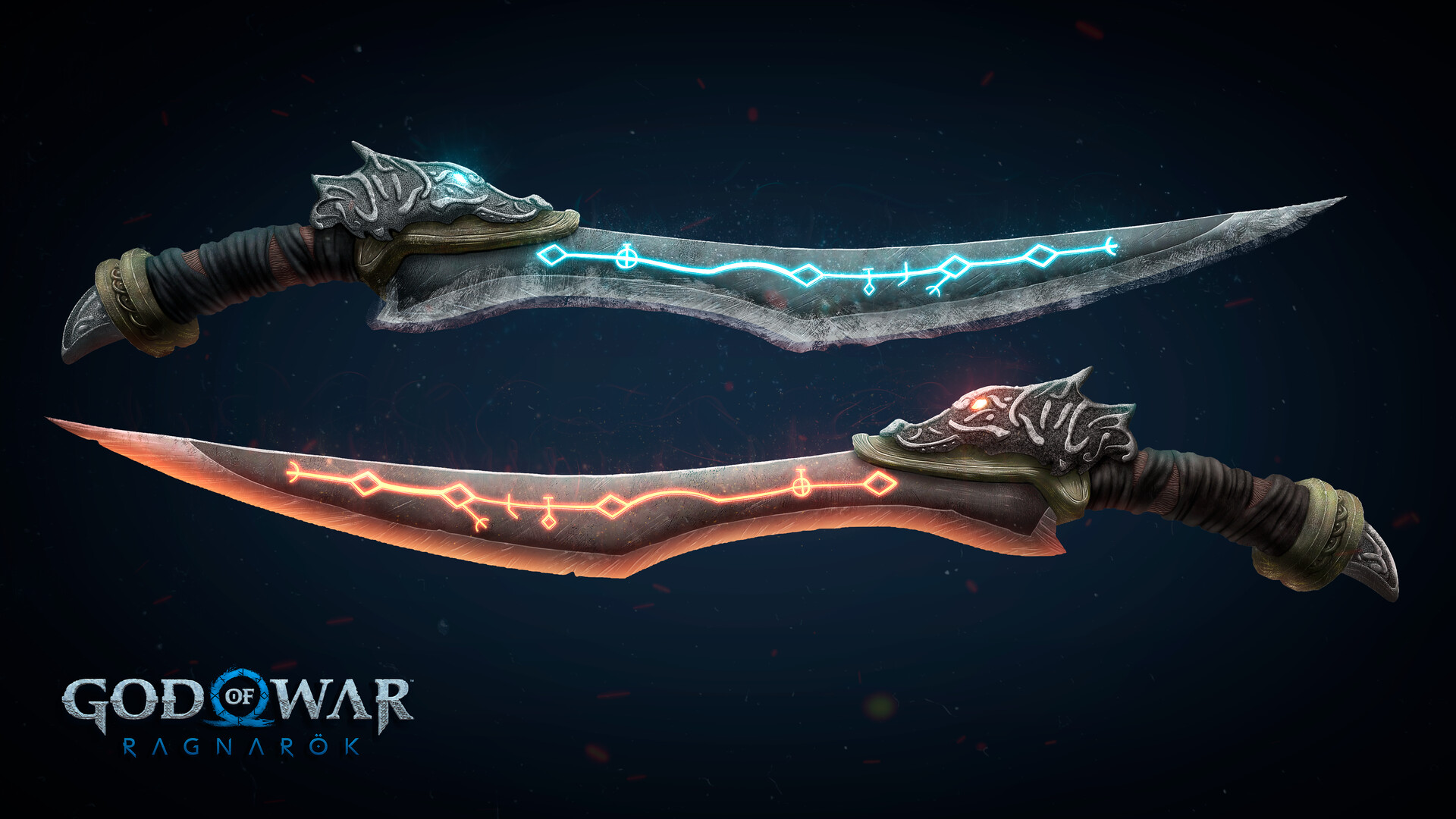 Michelle Cortés - Twin Swords for "God of War Ragnarok"