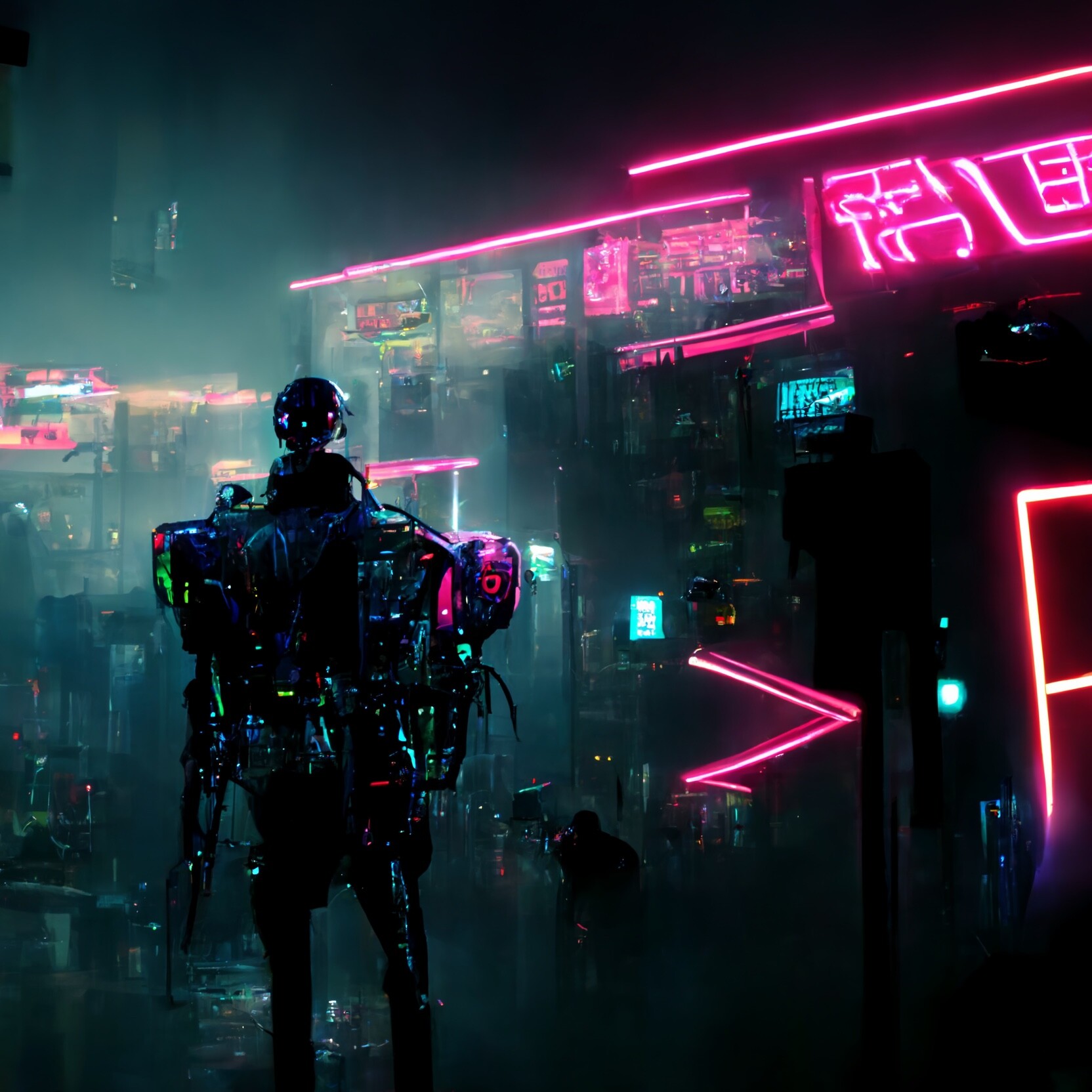 ArtStation - Ai cyberpunk concepts