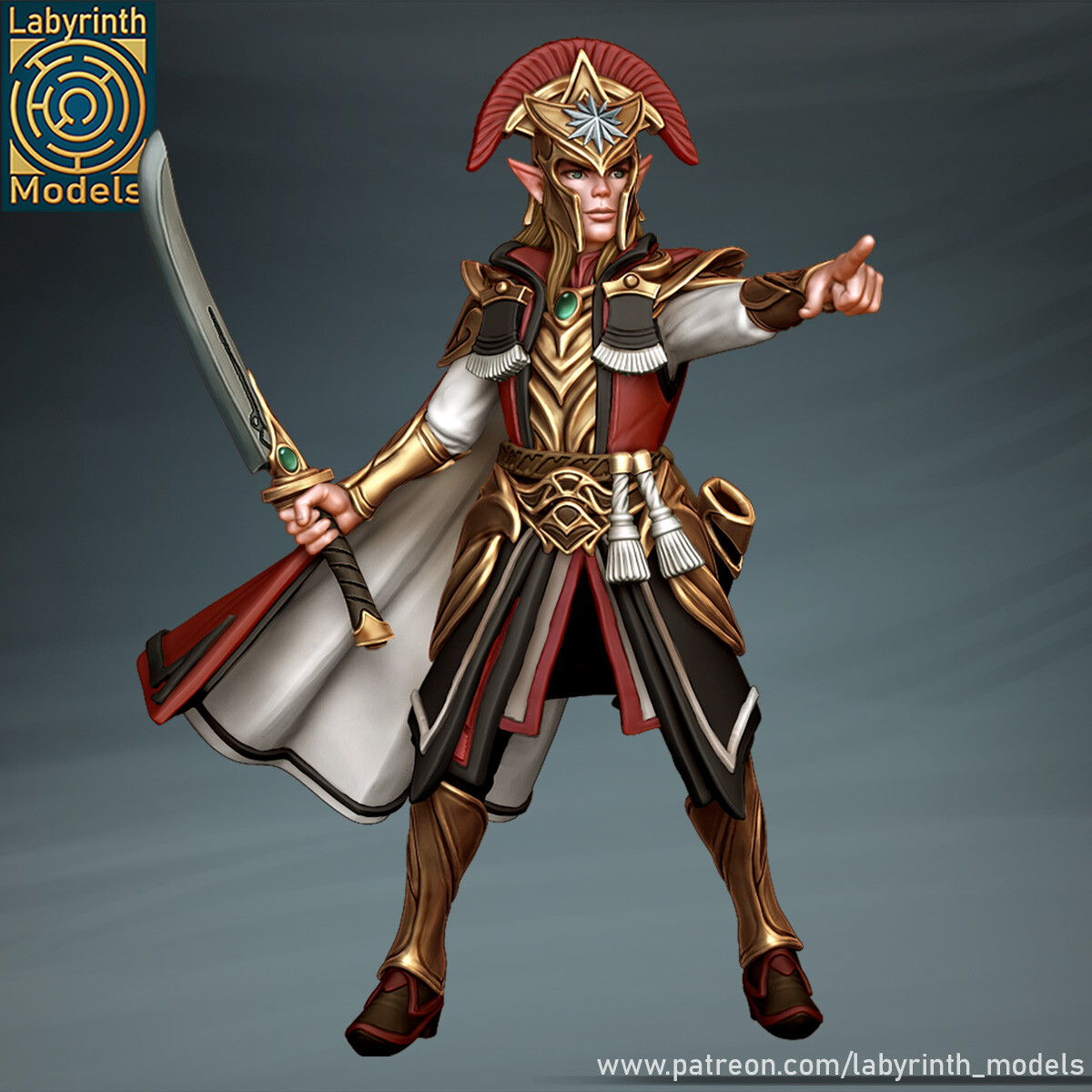 Labyrinth Models - Prince in Armor