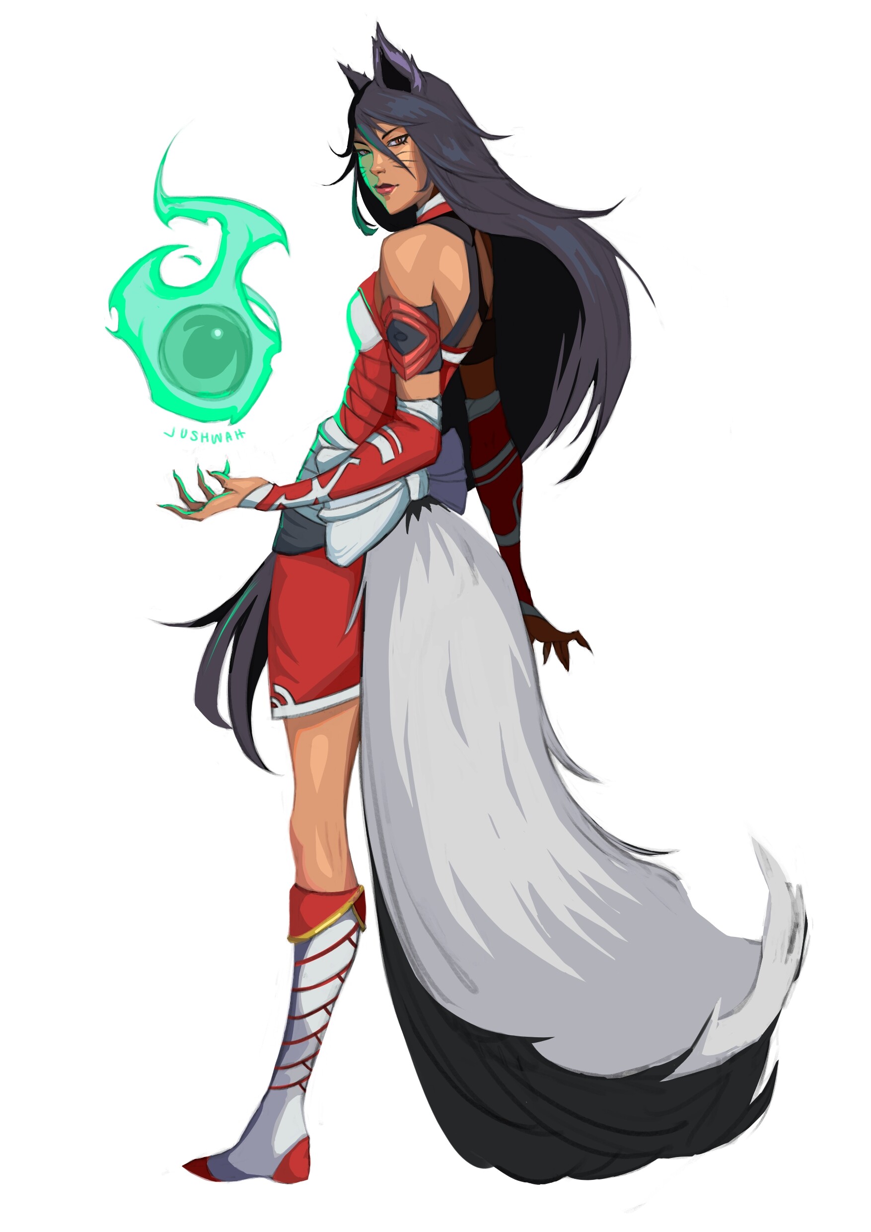 ArtStation - Ahri - The Ruination