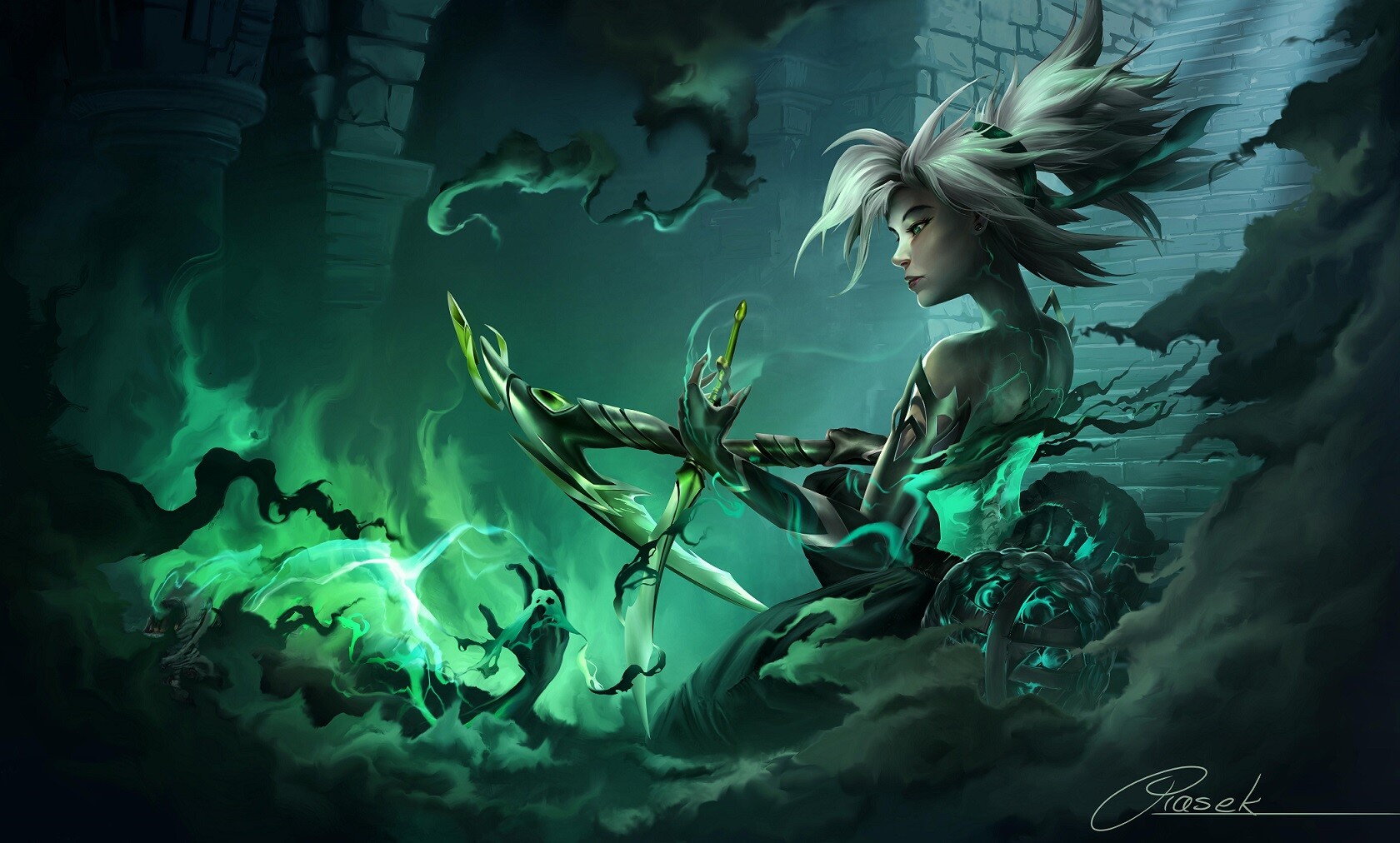 ArtStation - Akali Lich Fan Art