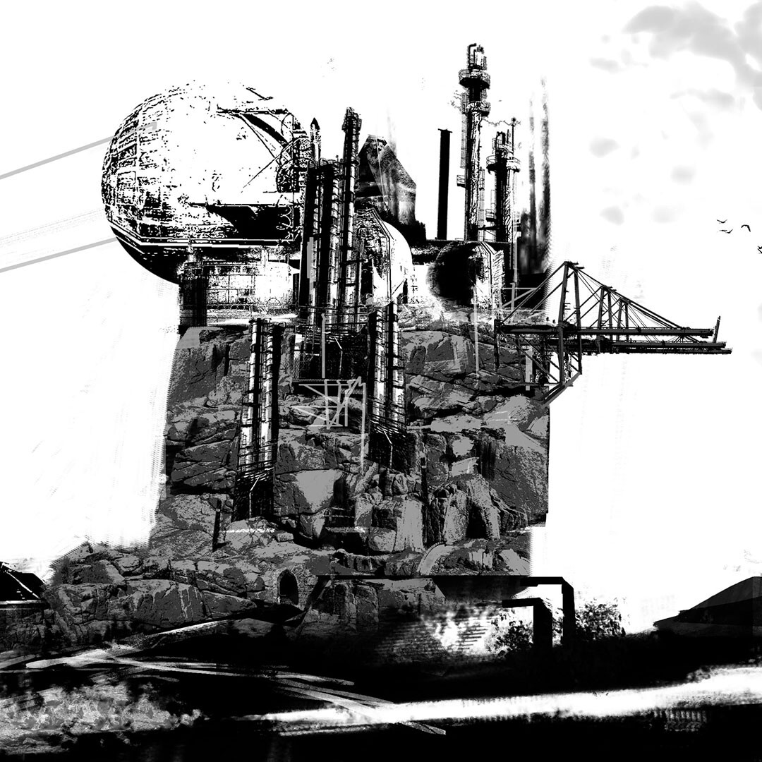 Oil Refinery Drawing