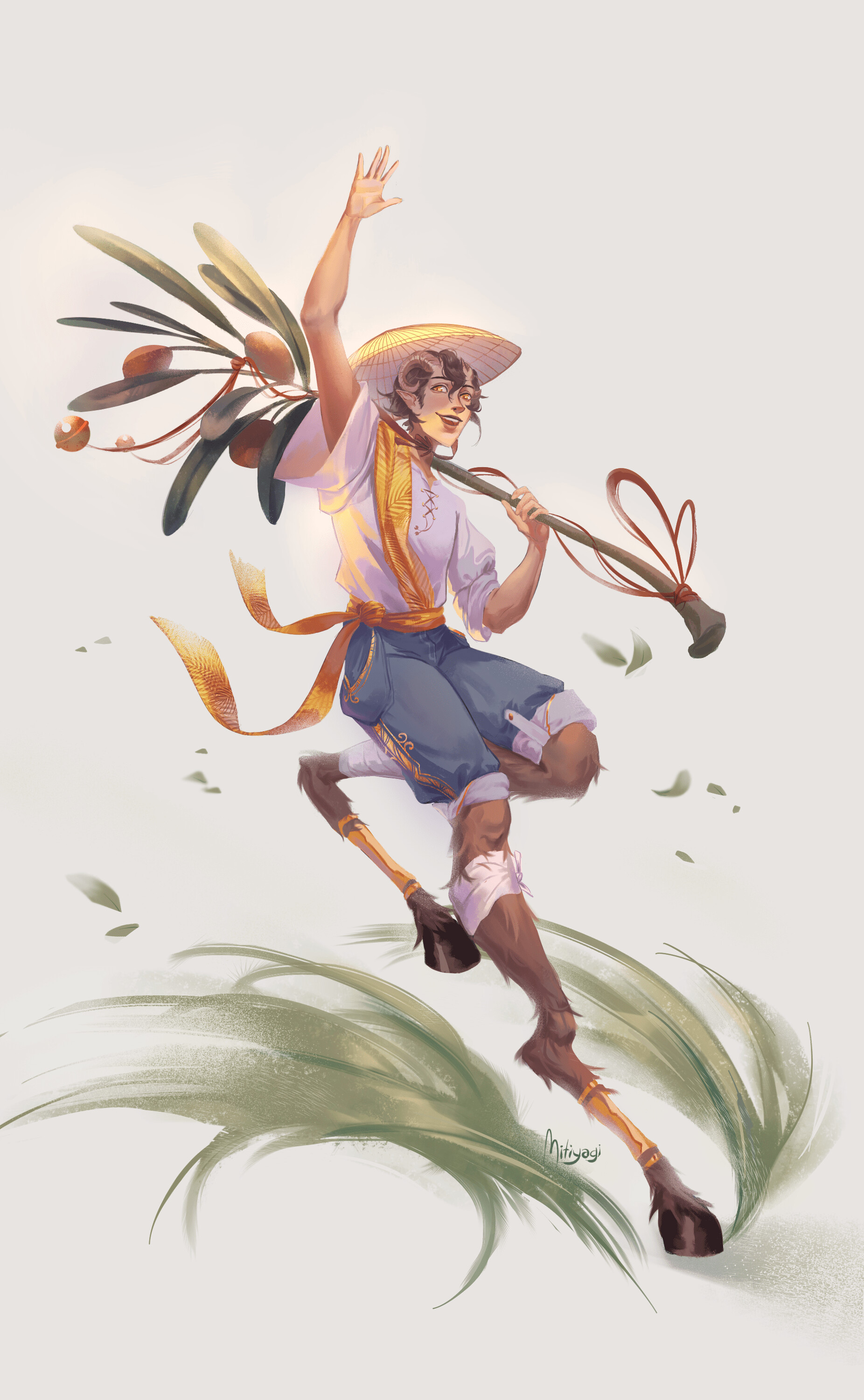 ArtStation - COMMISSIONED - Mir, God of Peace