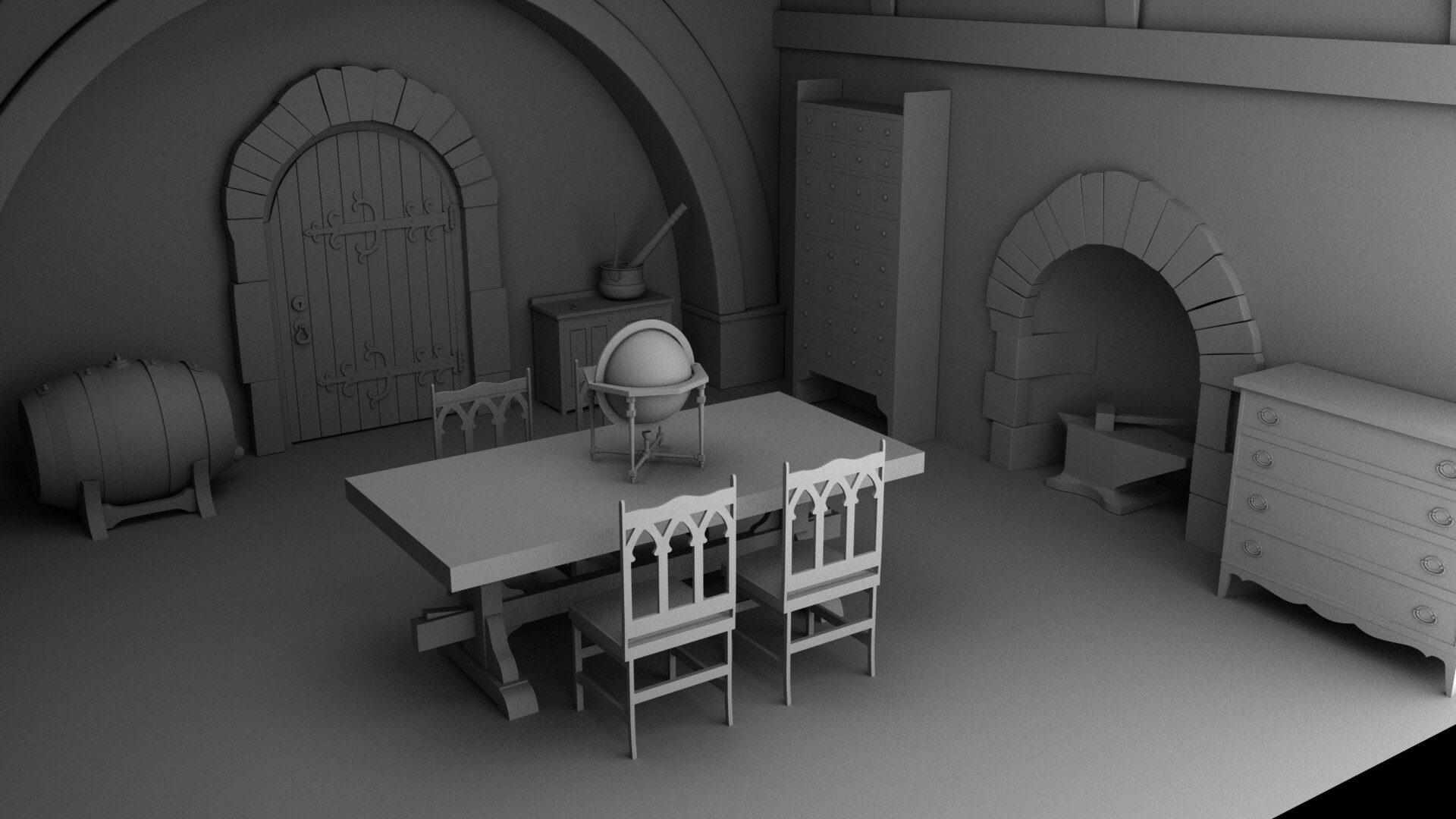 ArtStation - Furniture Models