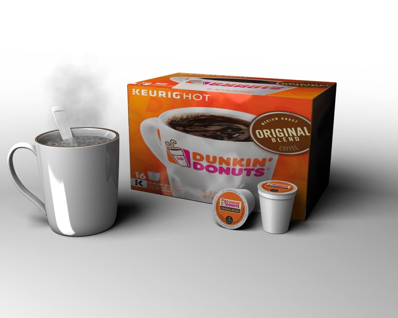 ArtStation - Dunkin Coffee Model