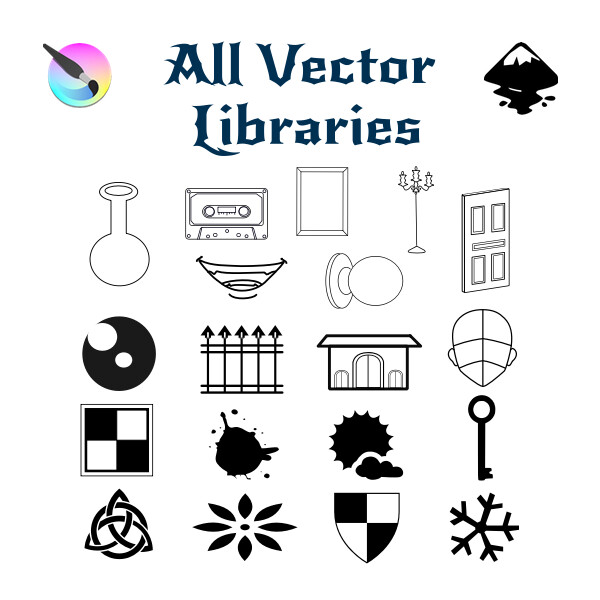 inkscape icons library