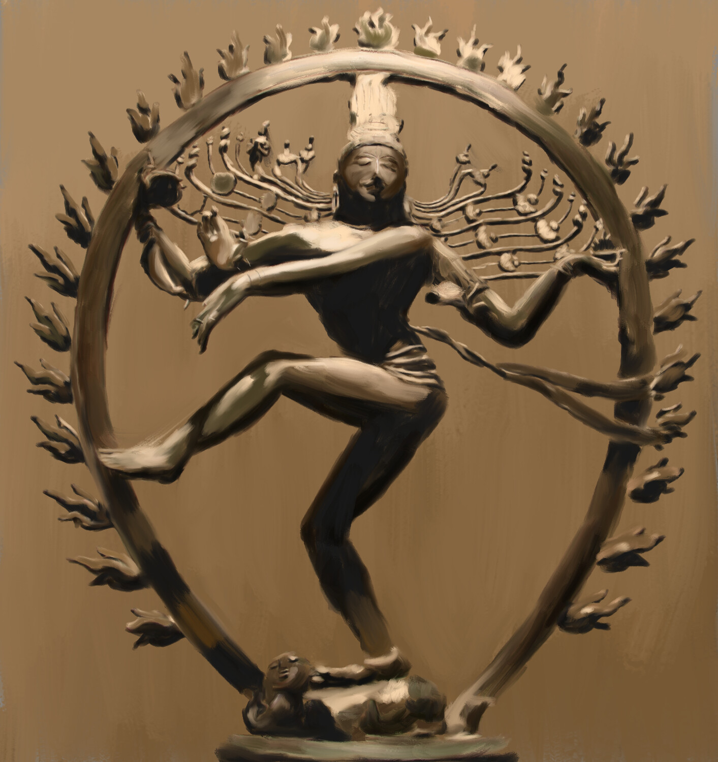 ArtStation - 'Dancing Shiva'