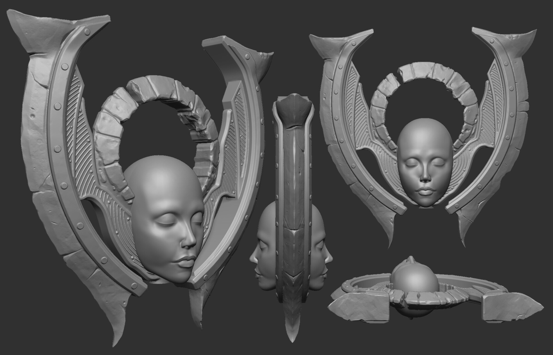 ArtStation - devoured axe (wip)