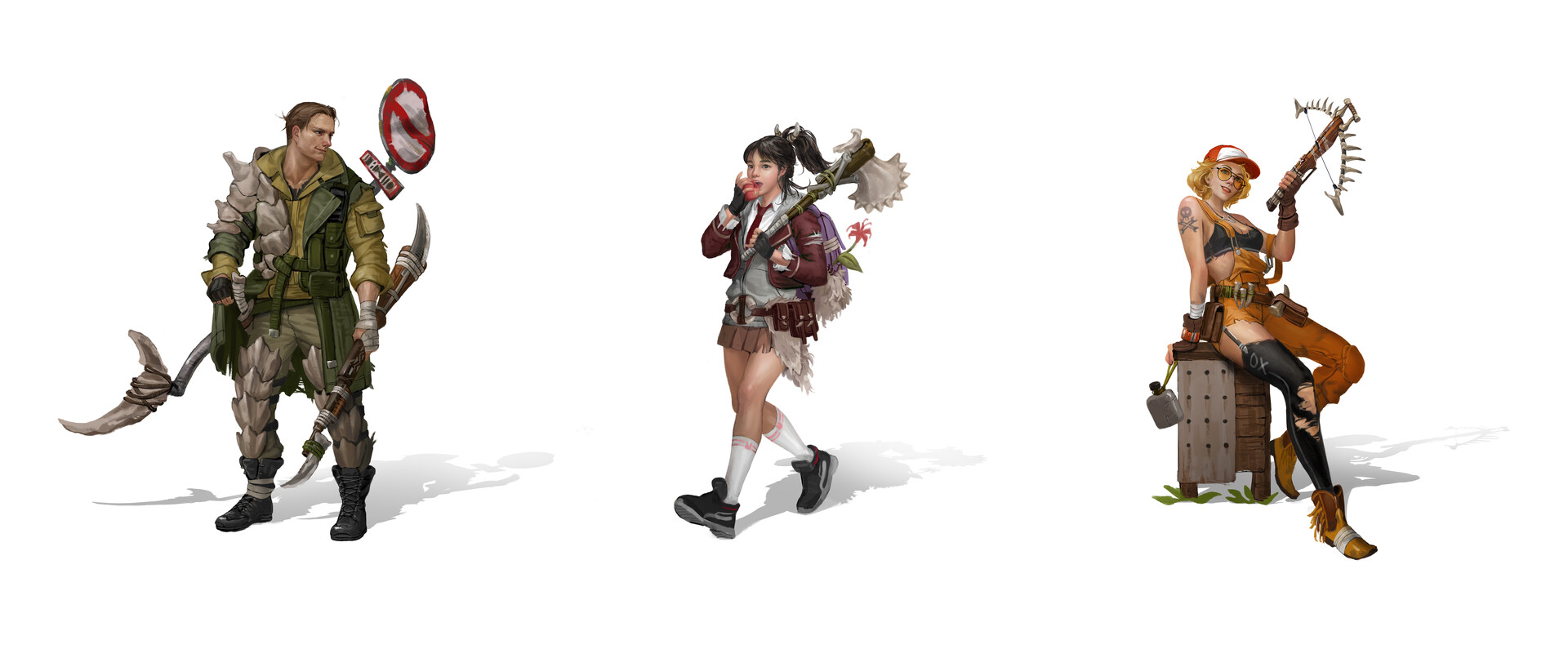 ArtStation - Survival Characters