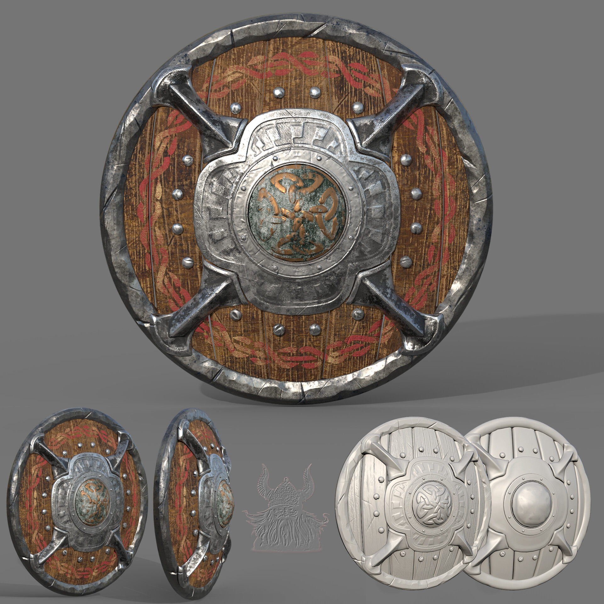 ArtStation - Viking Shield