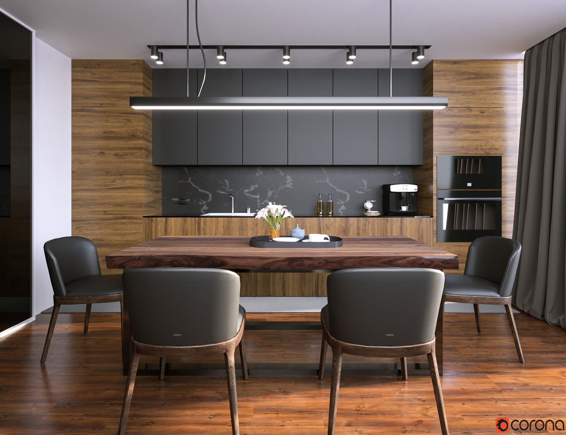 ArtStation - Kitchen Interior Archviz - 3ds Max
