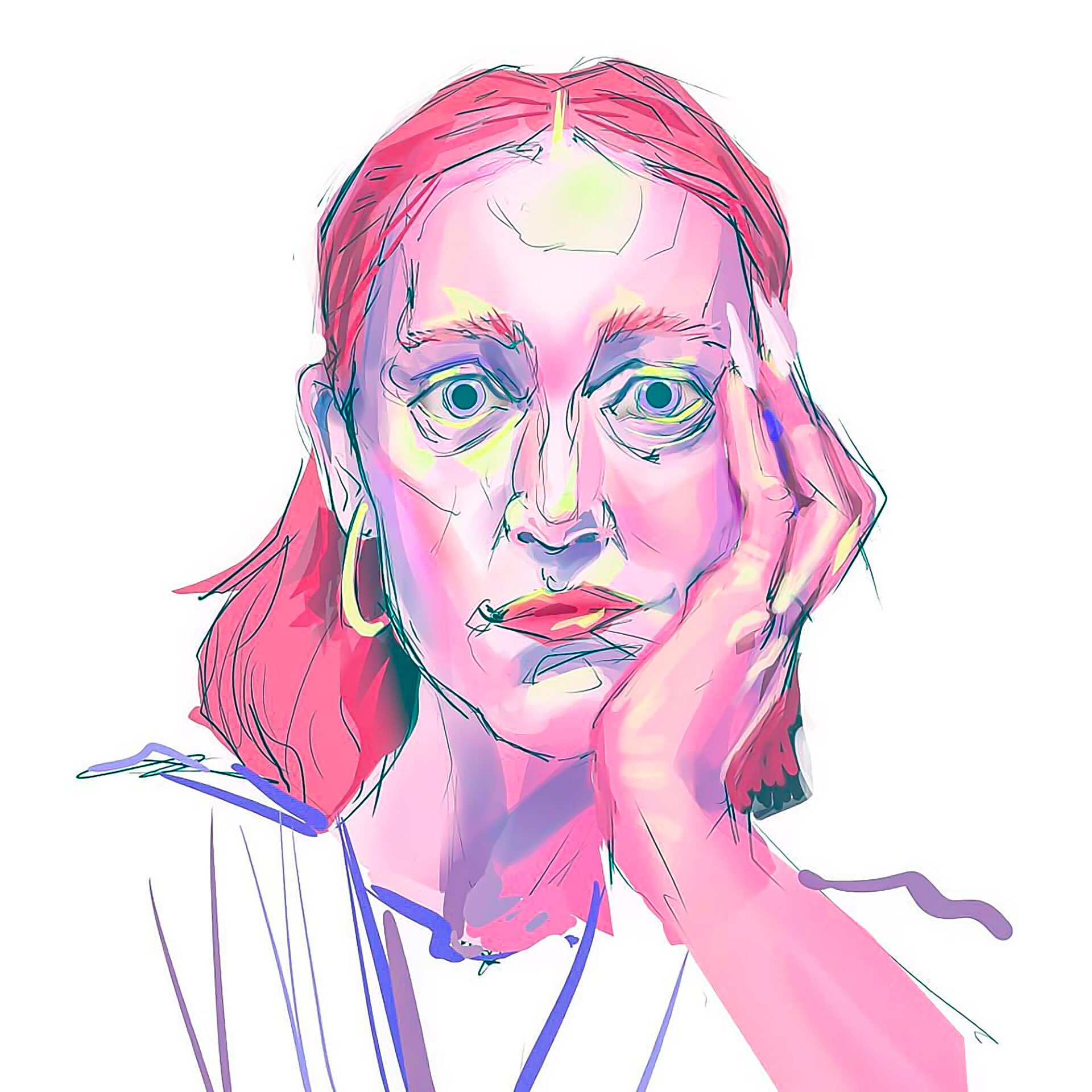 Over-saturated Portraits by Sebastian Brenes — ProUser.Me