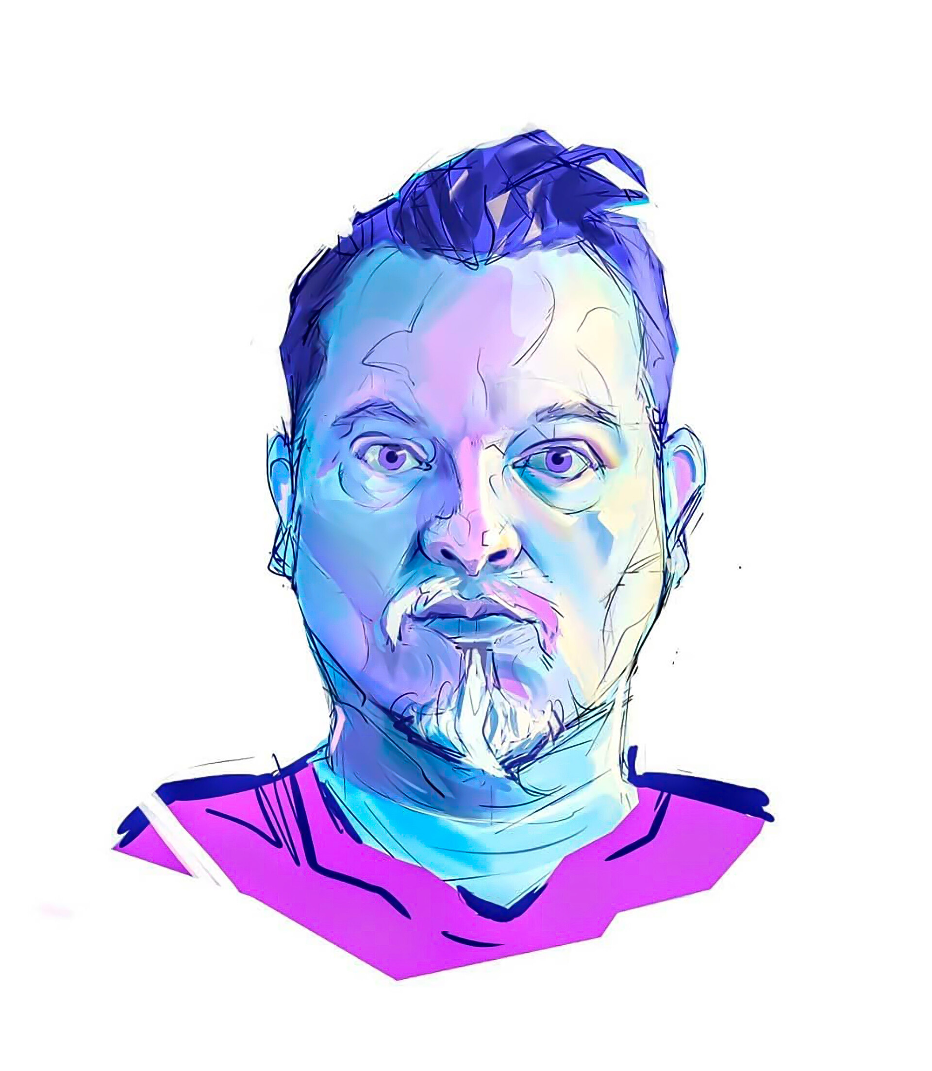 Over-saturated Portraits by Sebastian Brenes — ProUser.Me