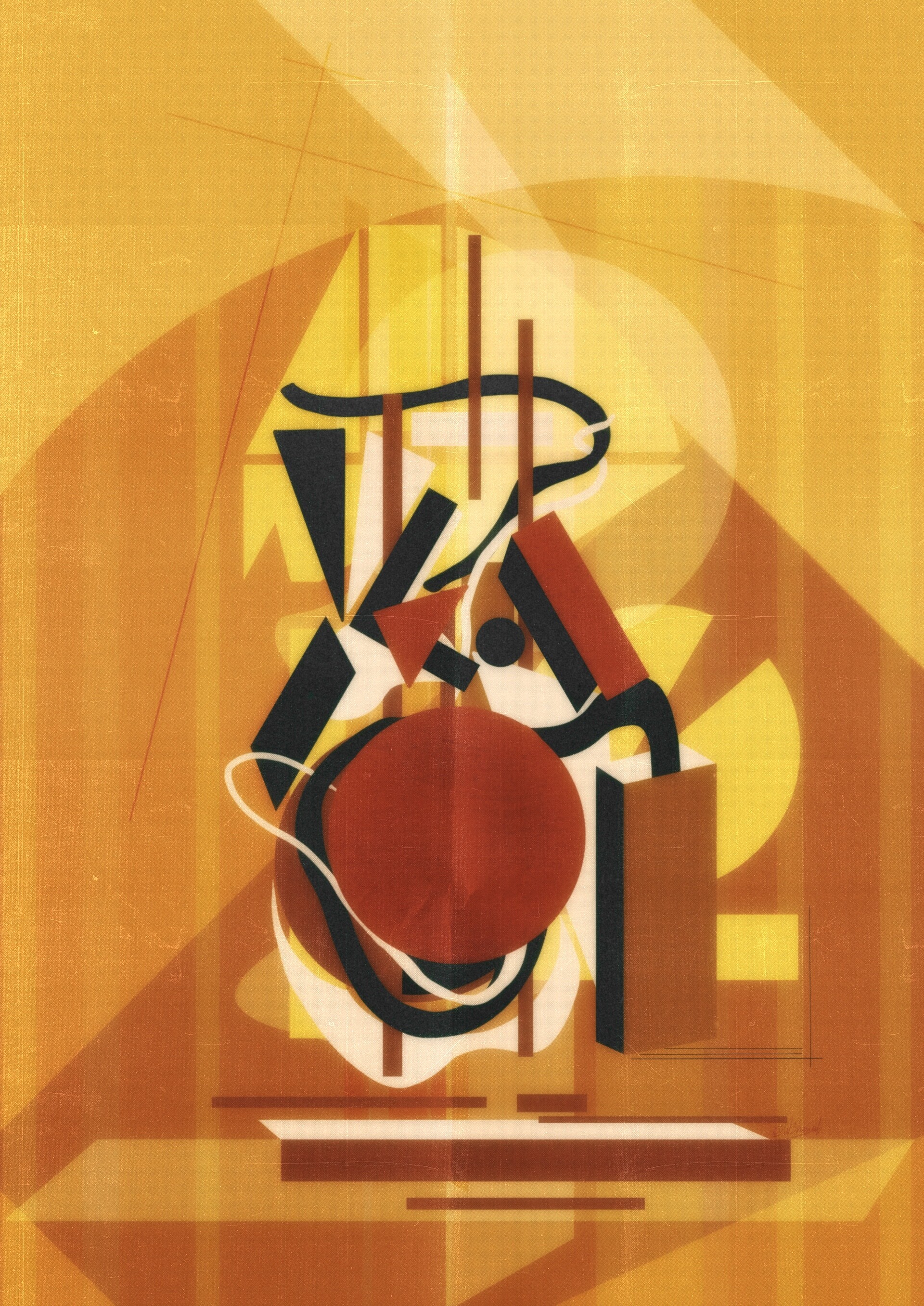 ArtStation - Suprematic composition V