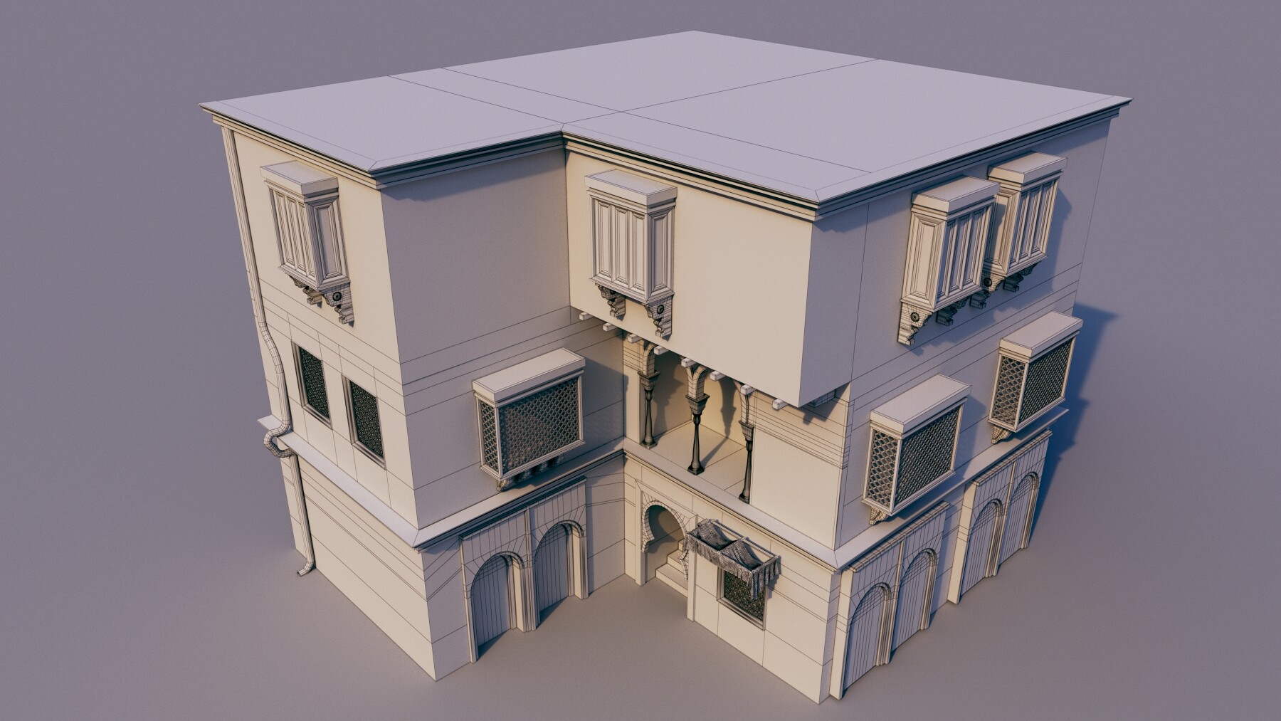 10 Models of Arabic houses + 36 models of Islamic and middle Eastern ...