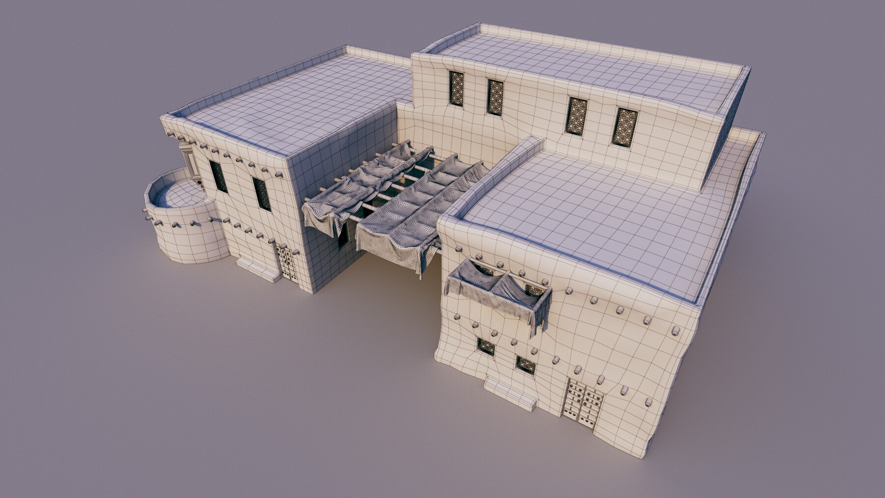 10 Models of Arabic houses + 36 models of Islamic and middle Eastern ...