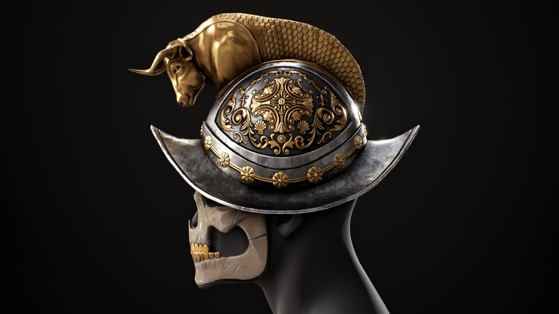 ArtStation - Spanish based Conqueror Helmet