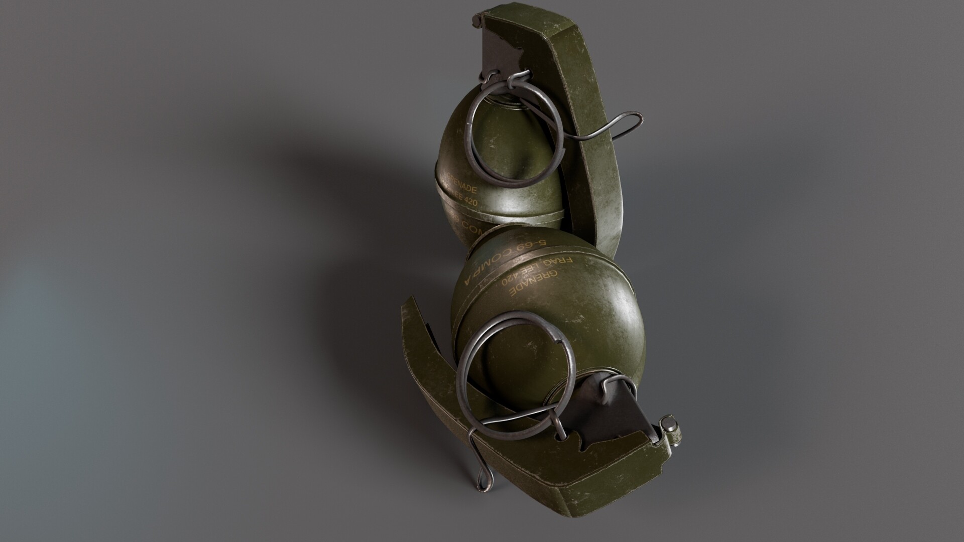 ArtStation - Prop(Grenade)