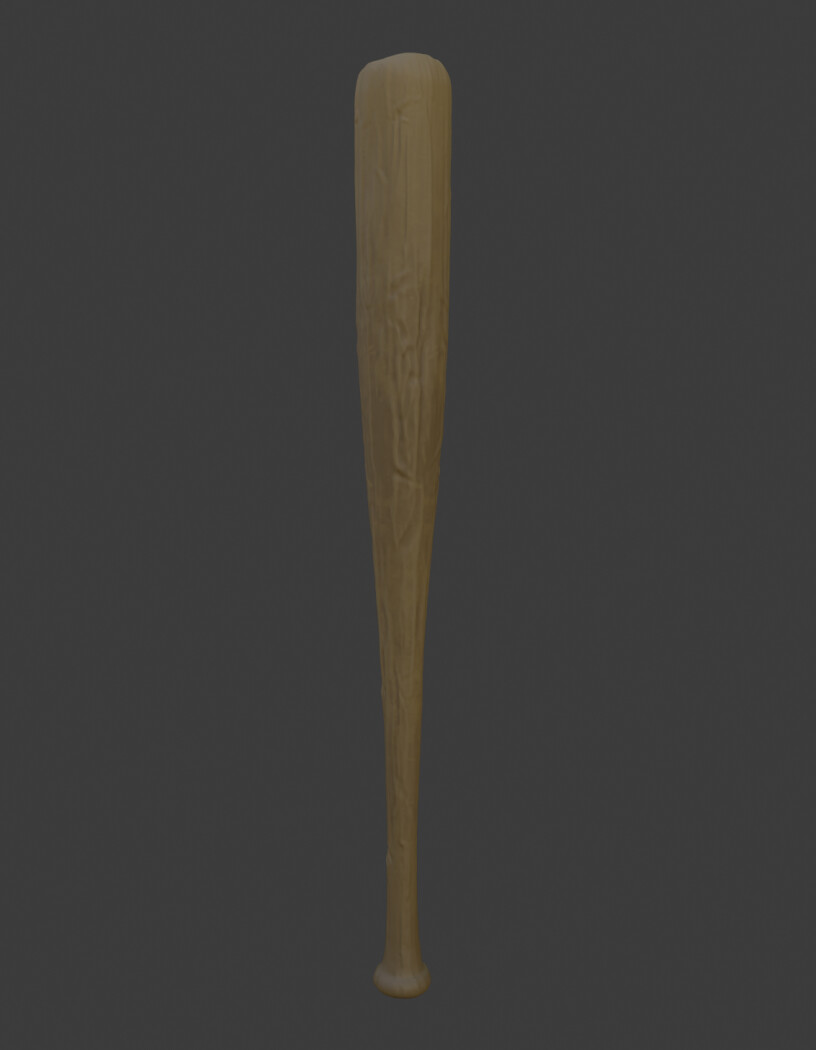 ArtStation - Stylized Baseball Bat