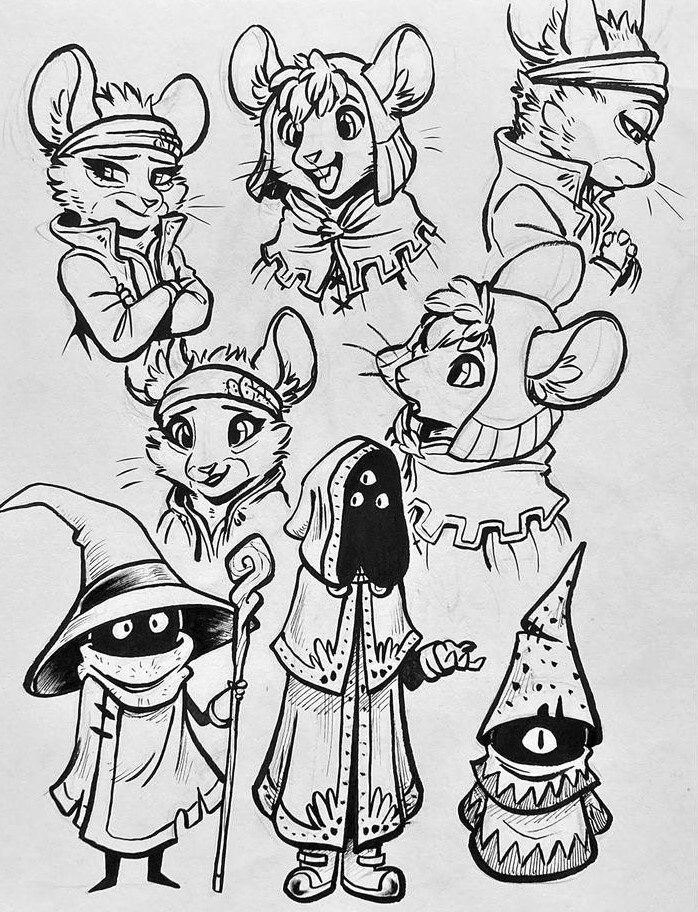 coloring page redwall