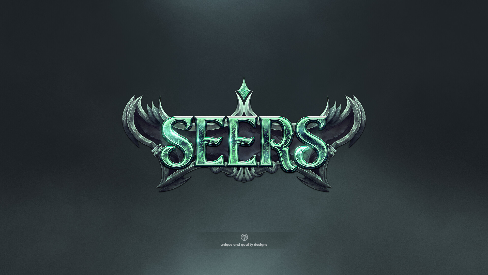 ArtStation - Seers - Game Title Logo