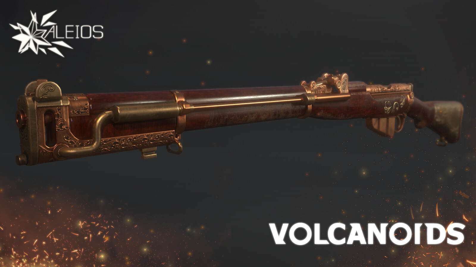 ALEIOS studio - Steampunk Lee Enfield