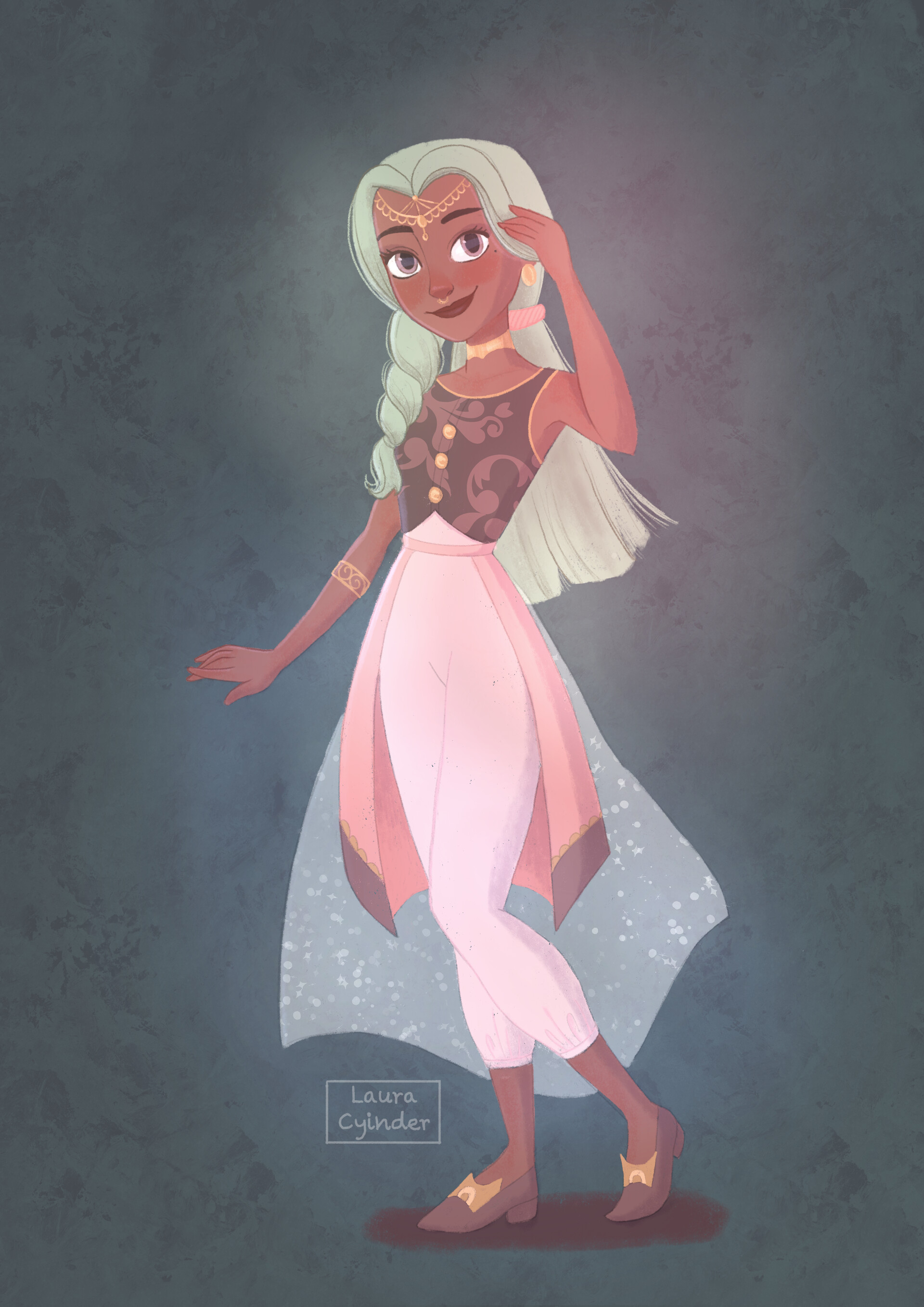 ArtStation - Arabic princess character design