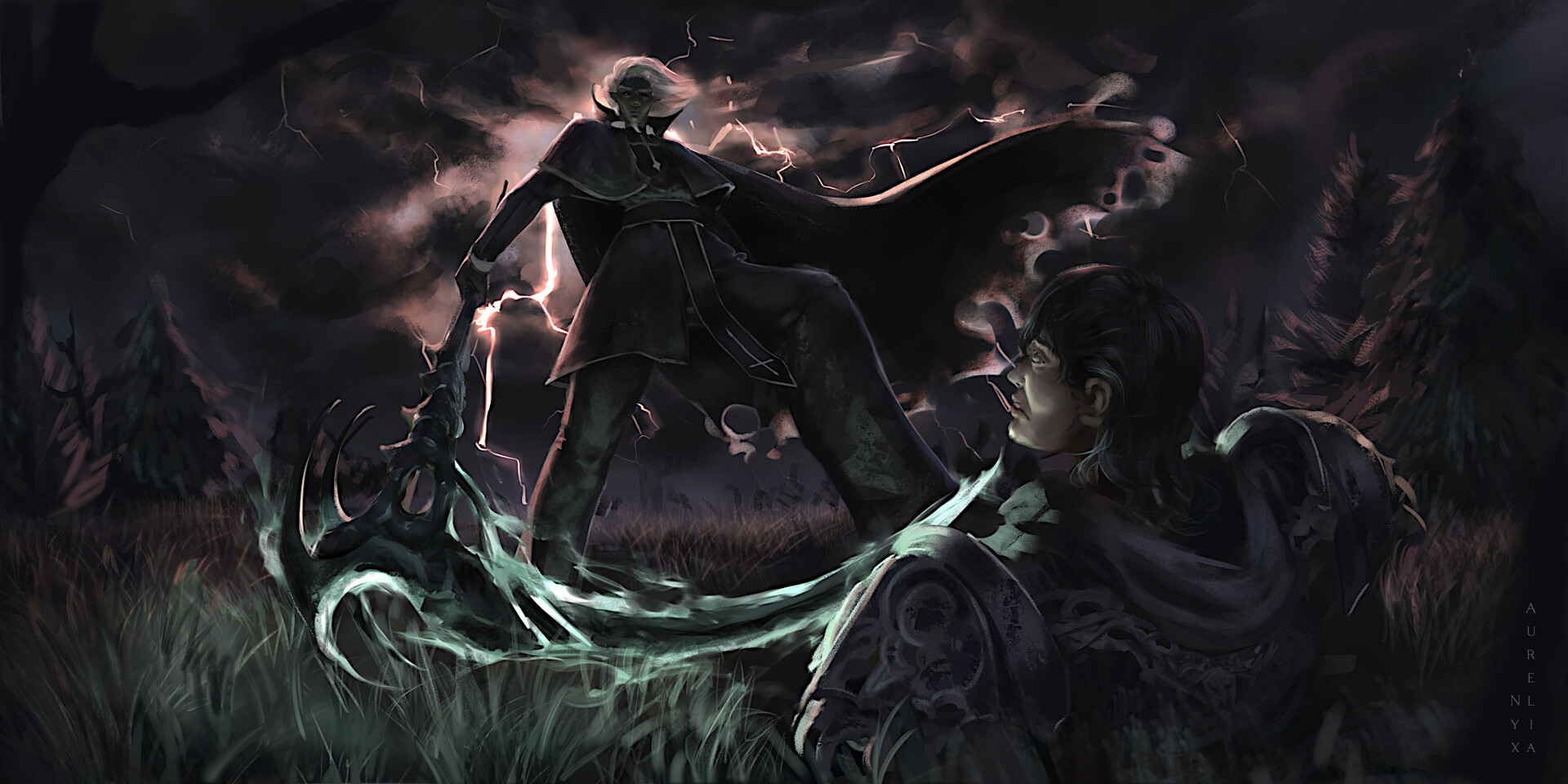 Nyx Aurelia - DnD Commission