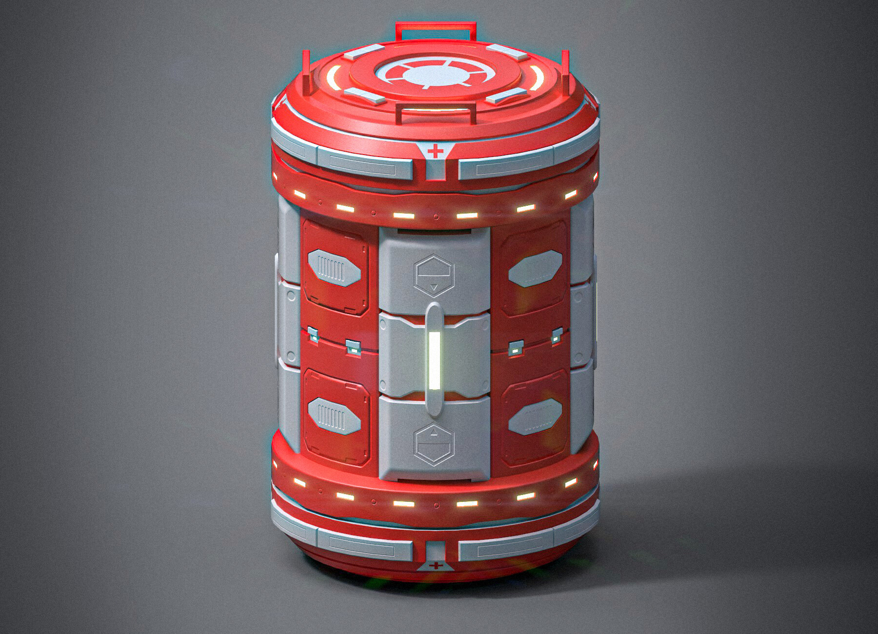ArtStation - Futuristic Sci-Fi Medic Pod