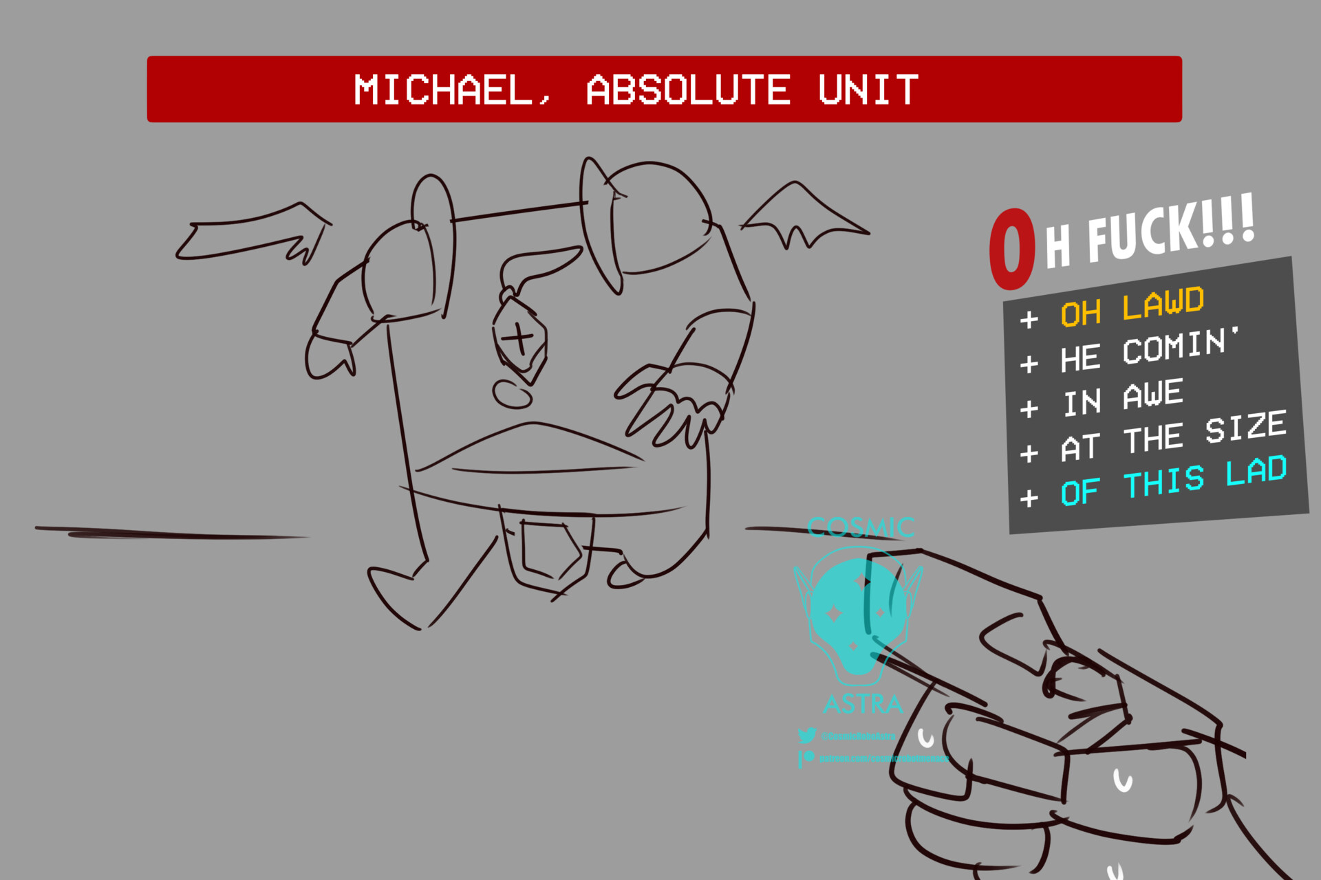 Cosmic Astra - ULTRAKILL: Michael & Raphael fan-concepts