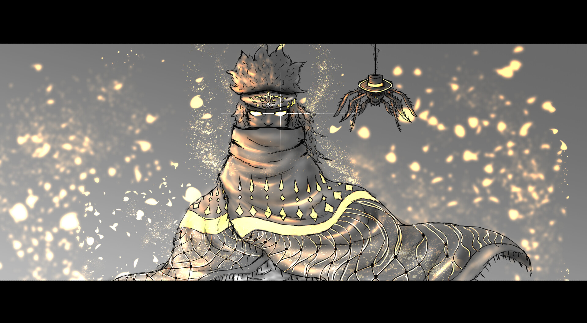 ArtStation - "Goldlight" Character Sketch