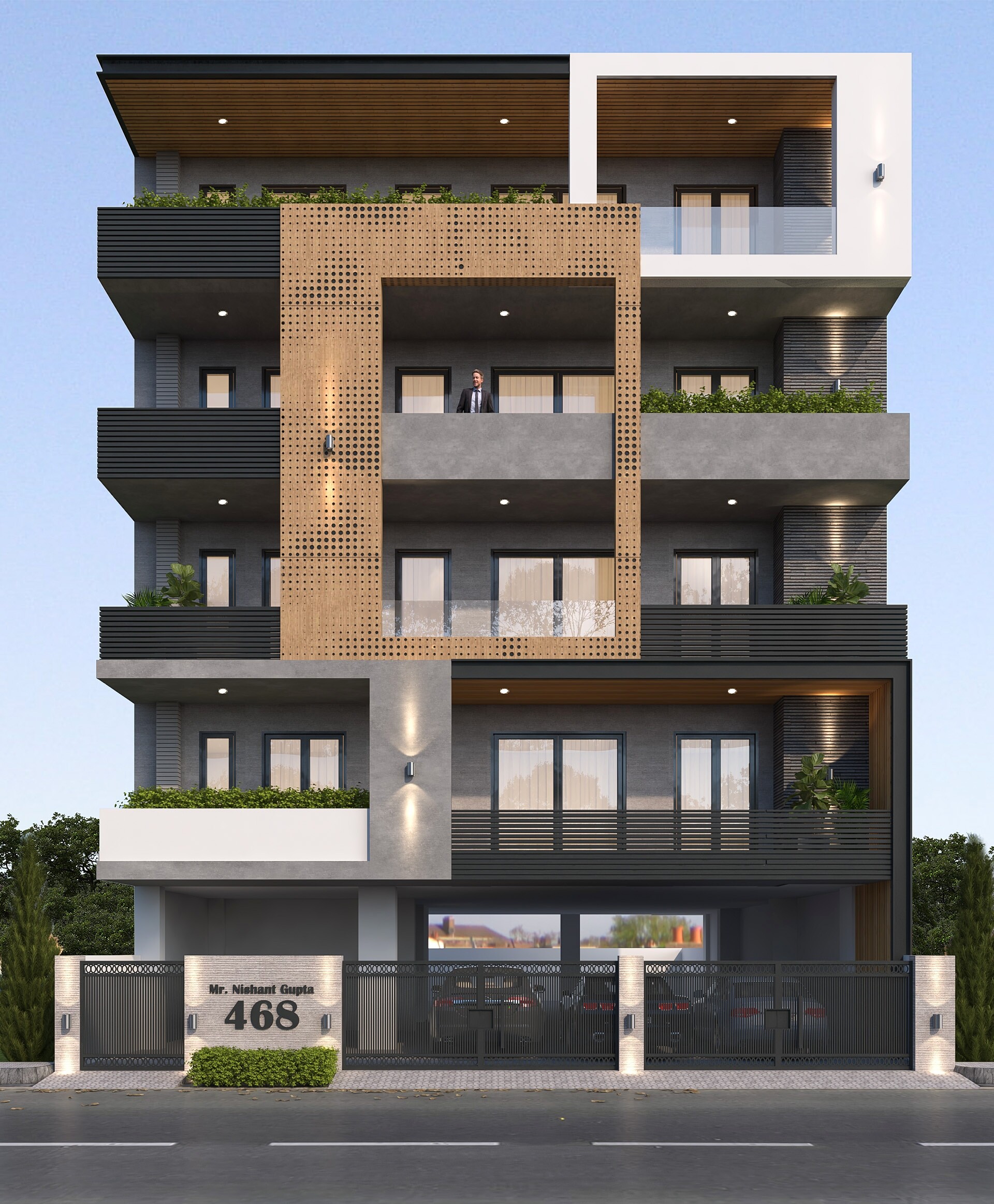 ArtStation - Modern 3D Elevation