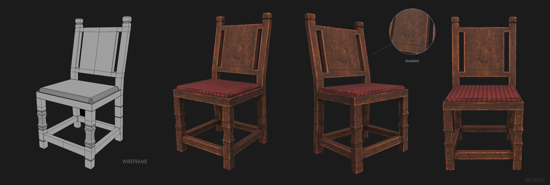 ArtStation - Random Chair & Table Concept
