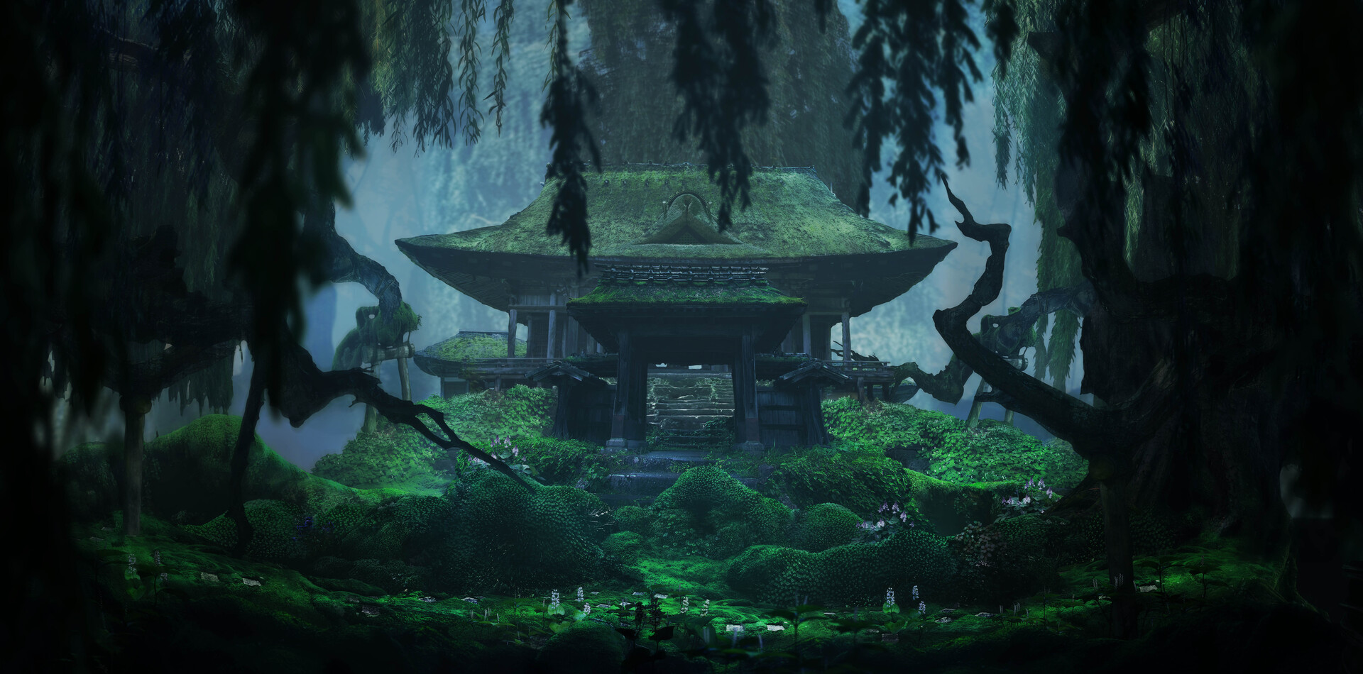 ArtStation - Overgrown Tower